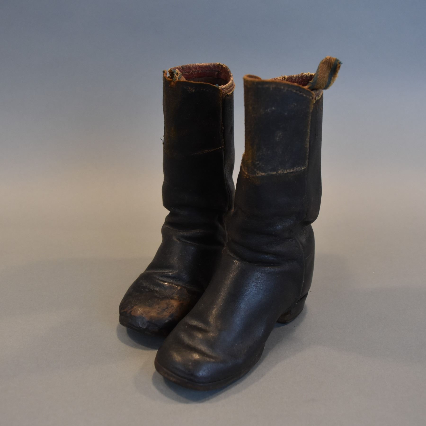 Early Civil War ERA Small Black Child Boots