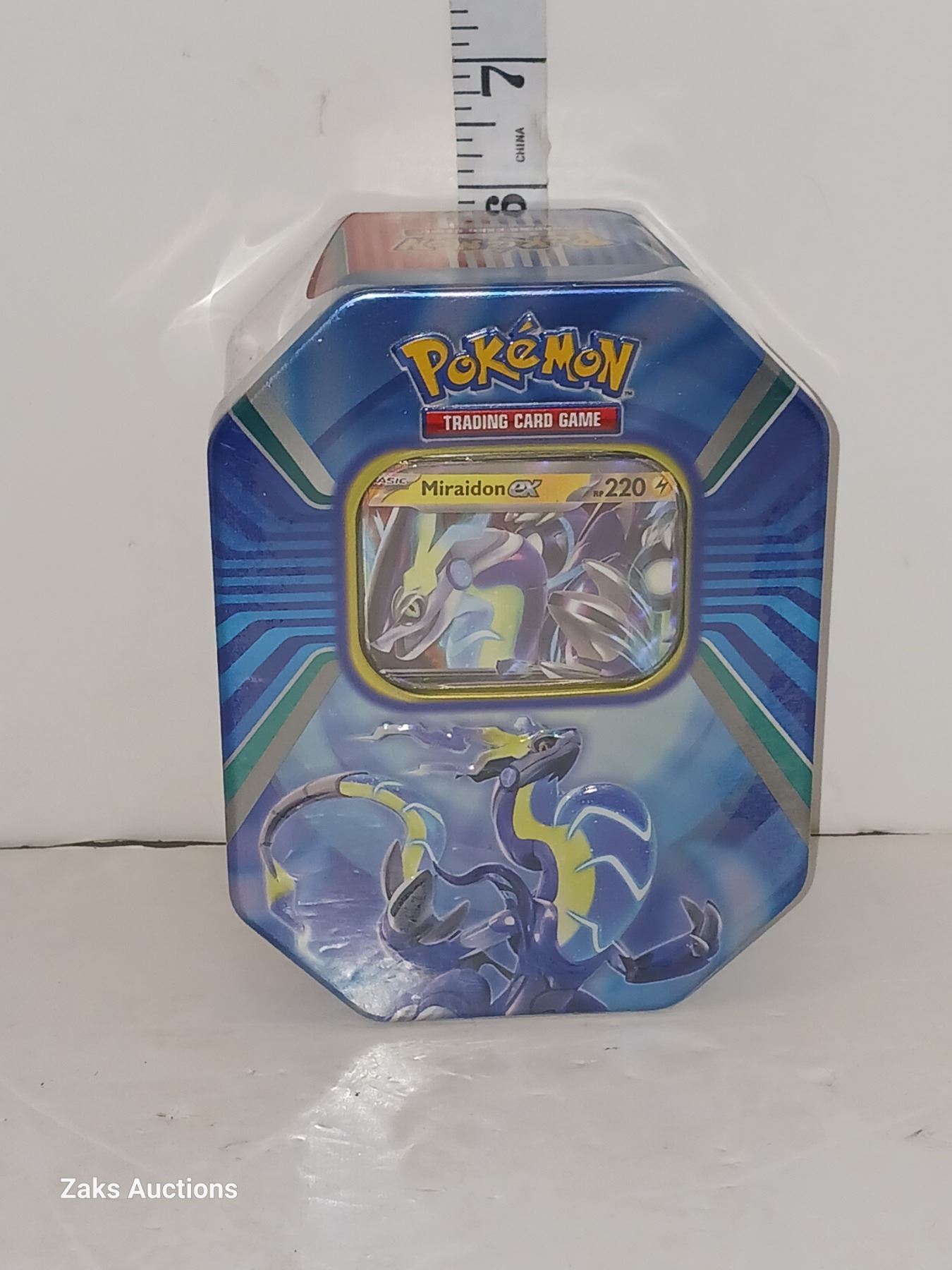 Factory Sealed Tin, Paldea Legends Miraidon Ex Pokemon
