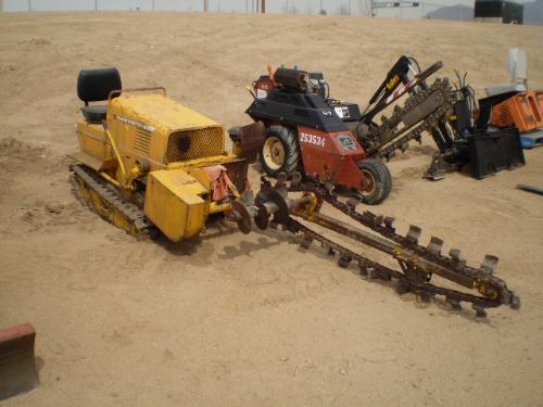 DAVIS T66D CRAWLER TRENCHER, s/n 4307: