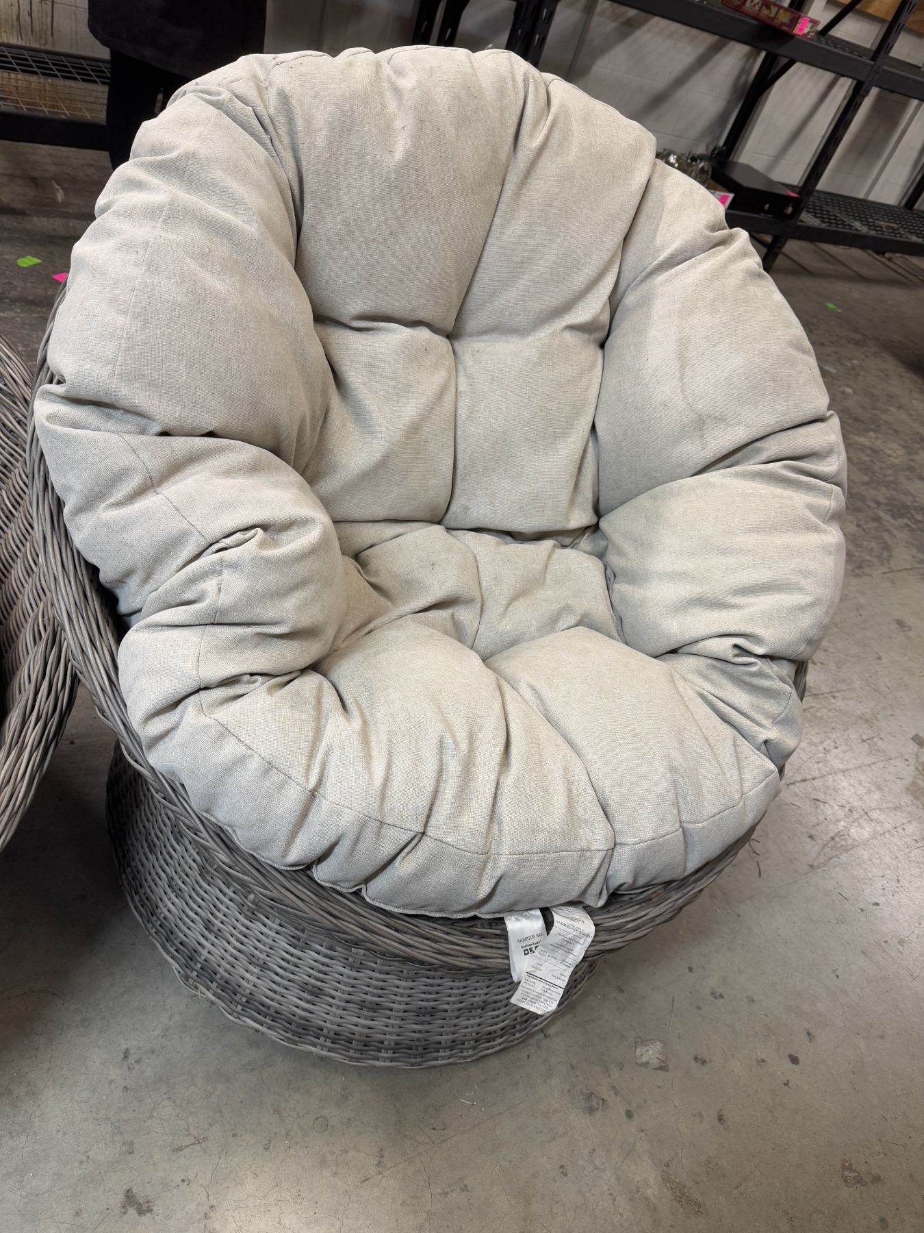 Style well patio chair