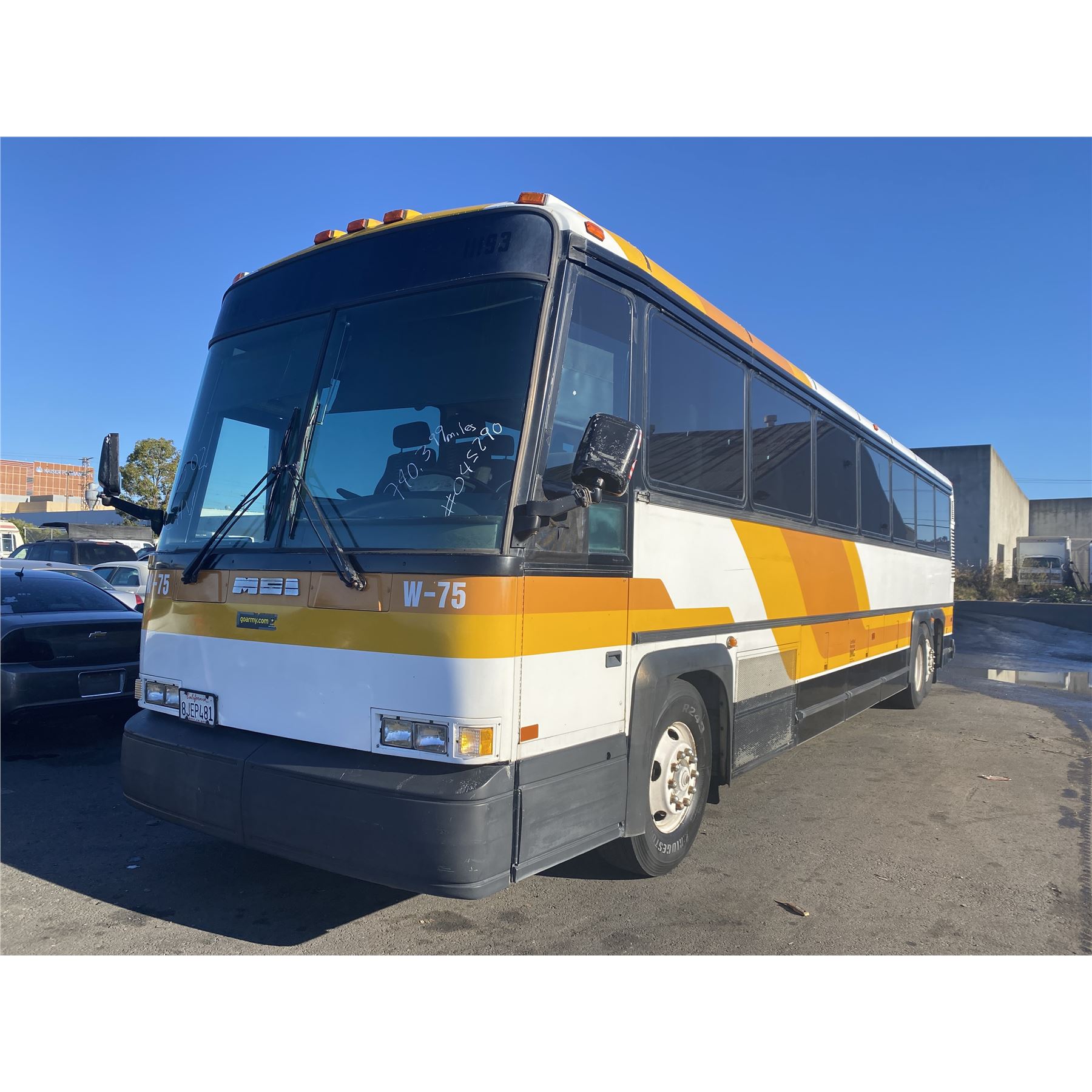 1993 Motor coach industries 102C3 Intercity
