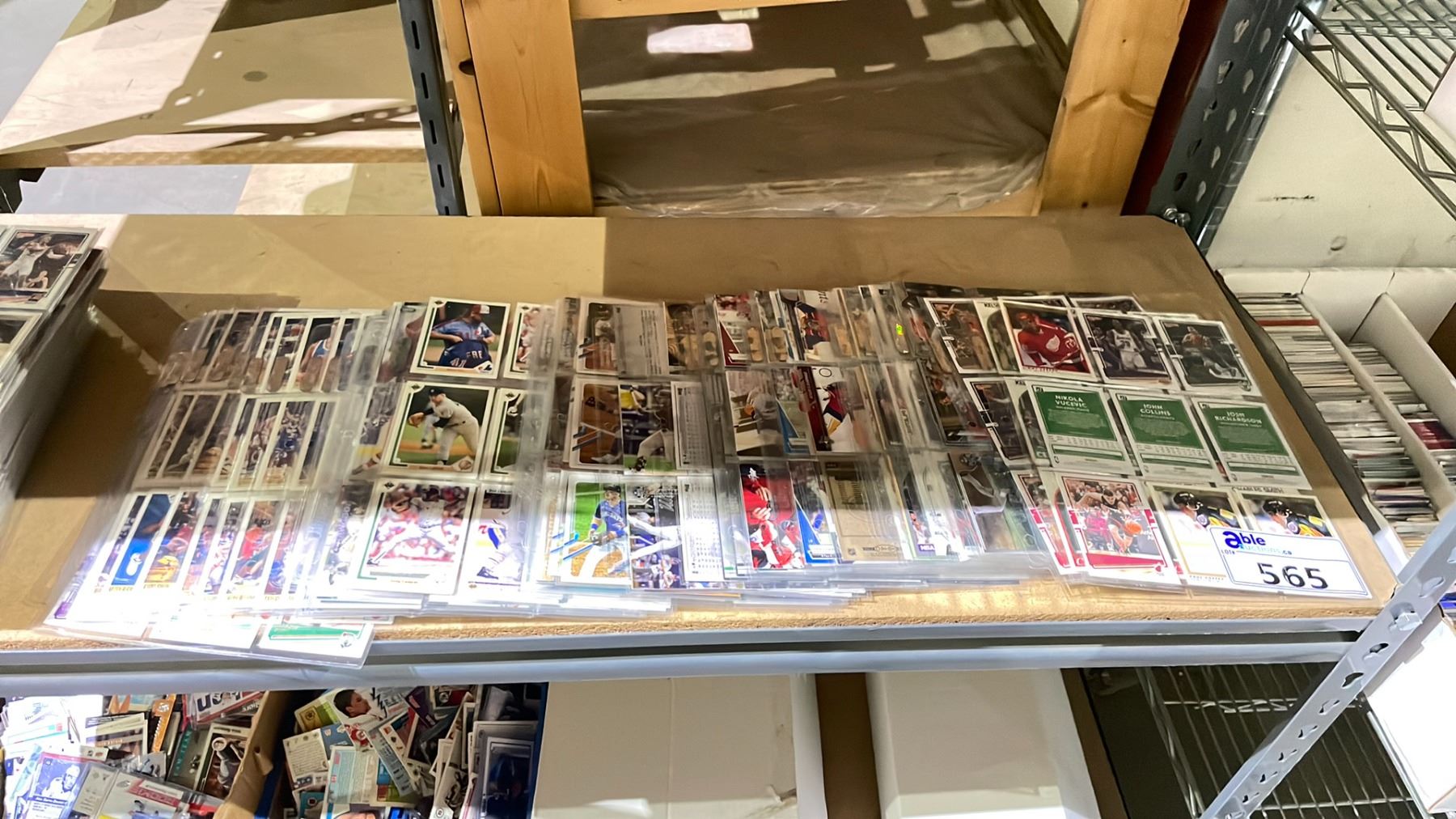 Large Lot Of Sleeves Of Assorted Sports Cards - Able Auctions
