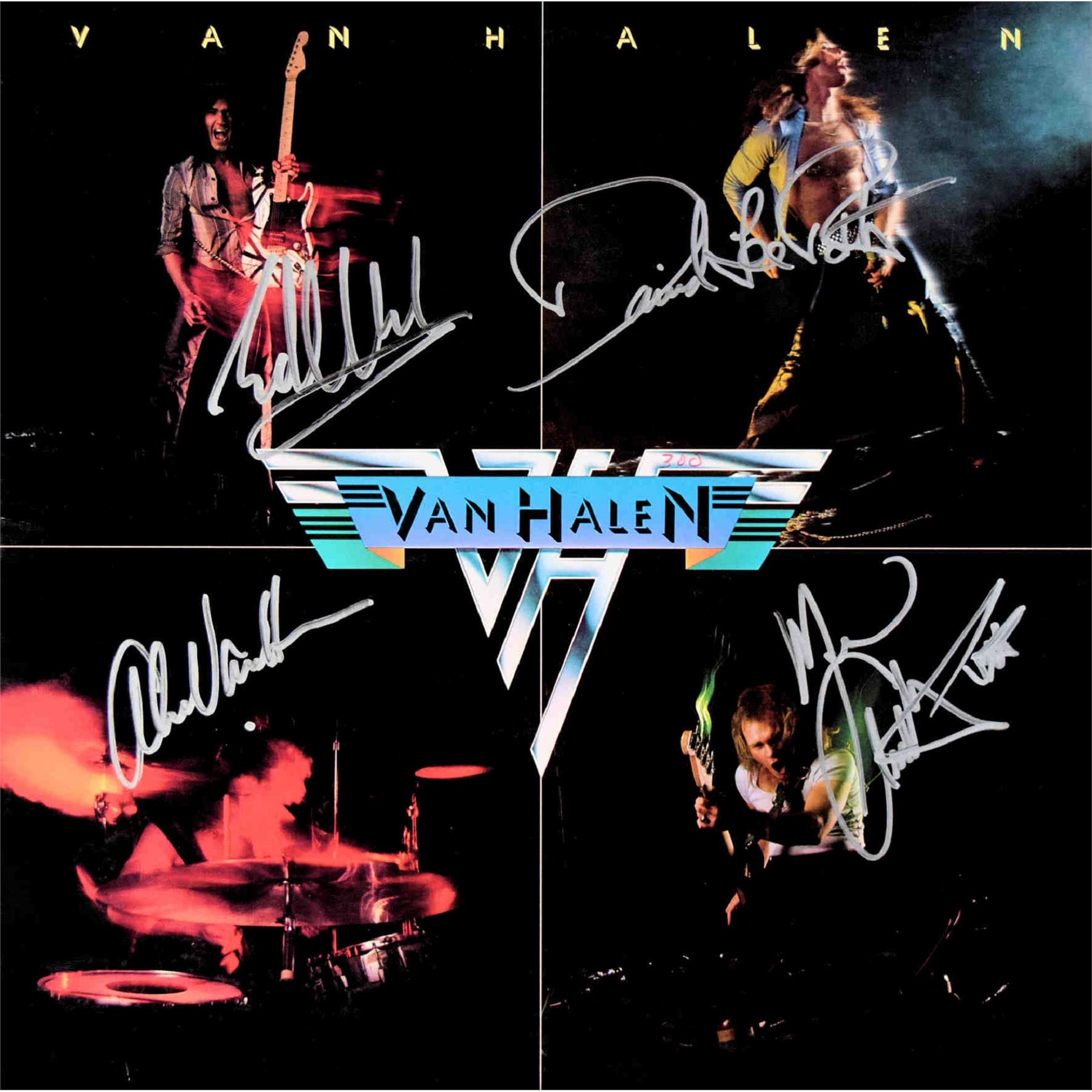 Van Halen signed debut album