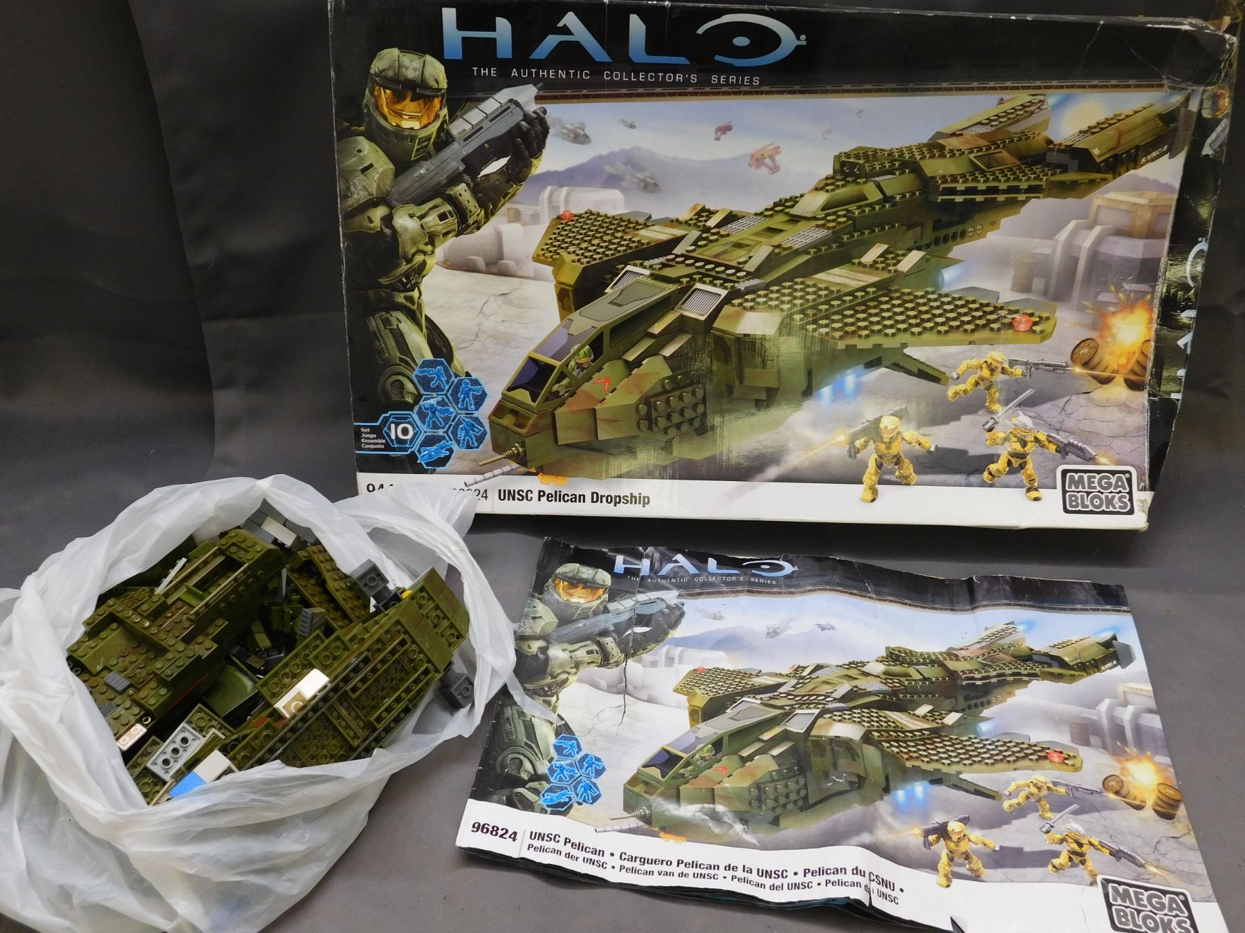 MEGA BLOKS Halo Pelican Drop Ship