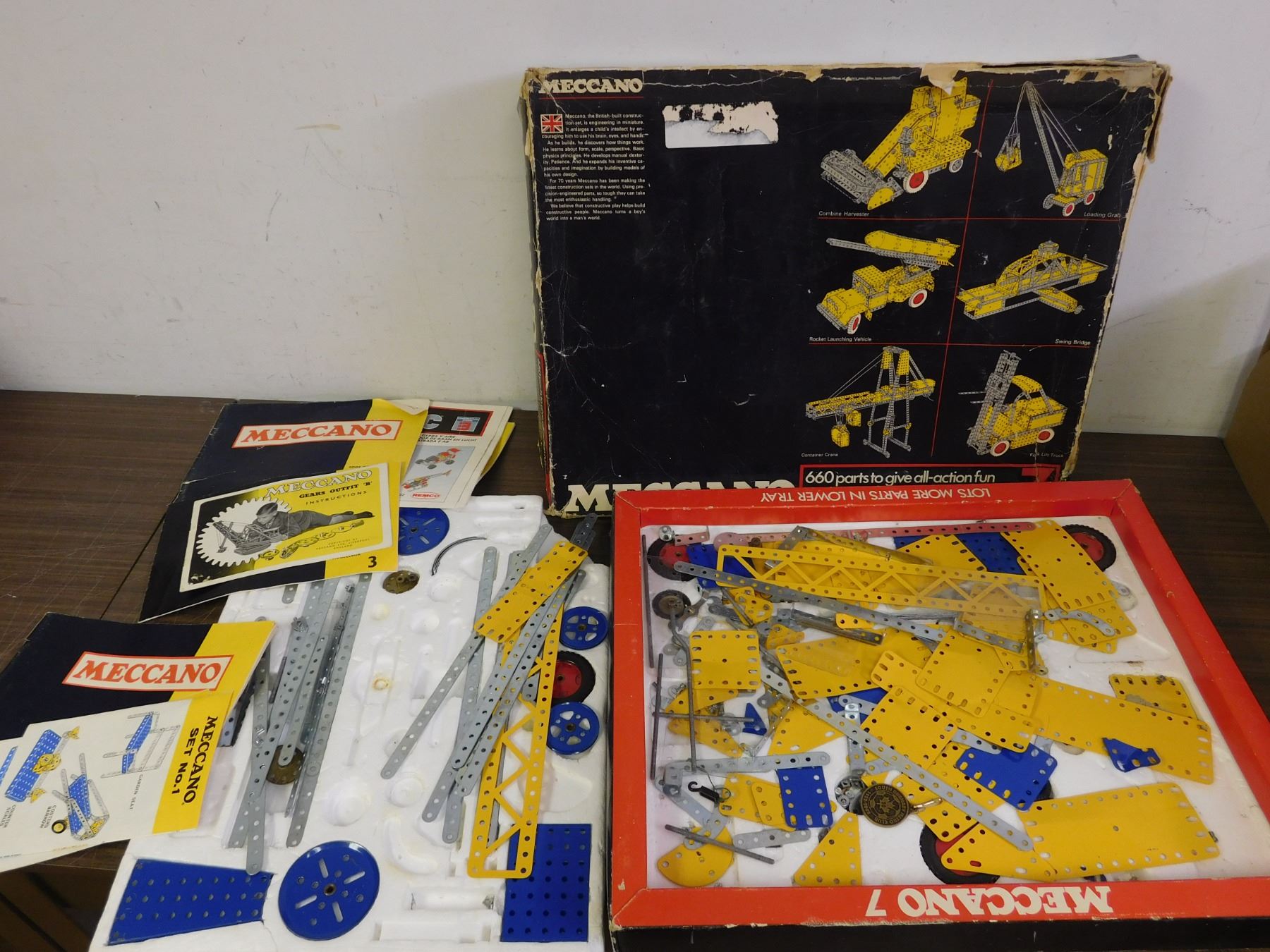 MECCANO Construction Set 7 Vintage