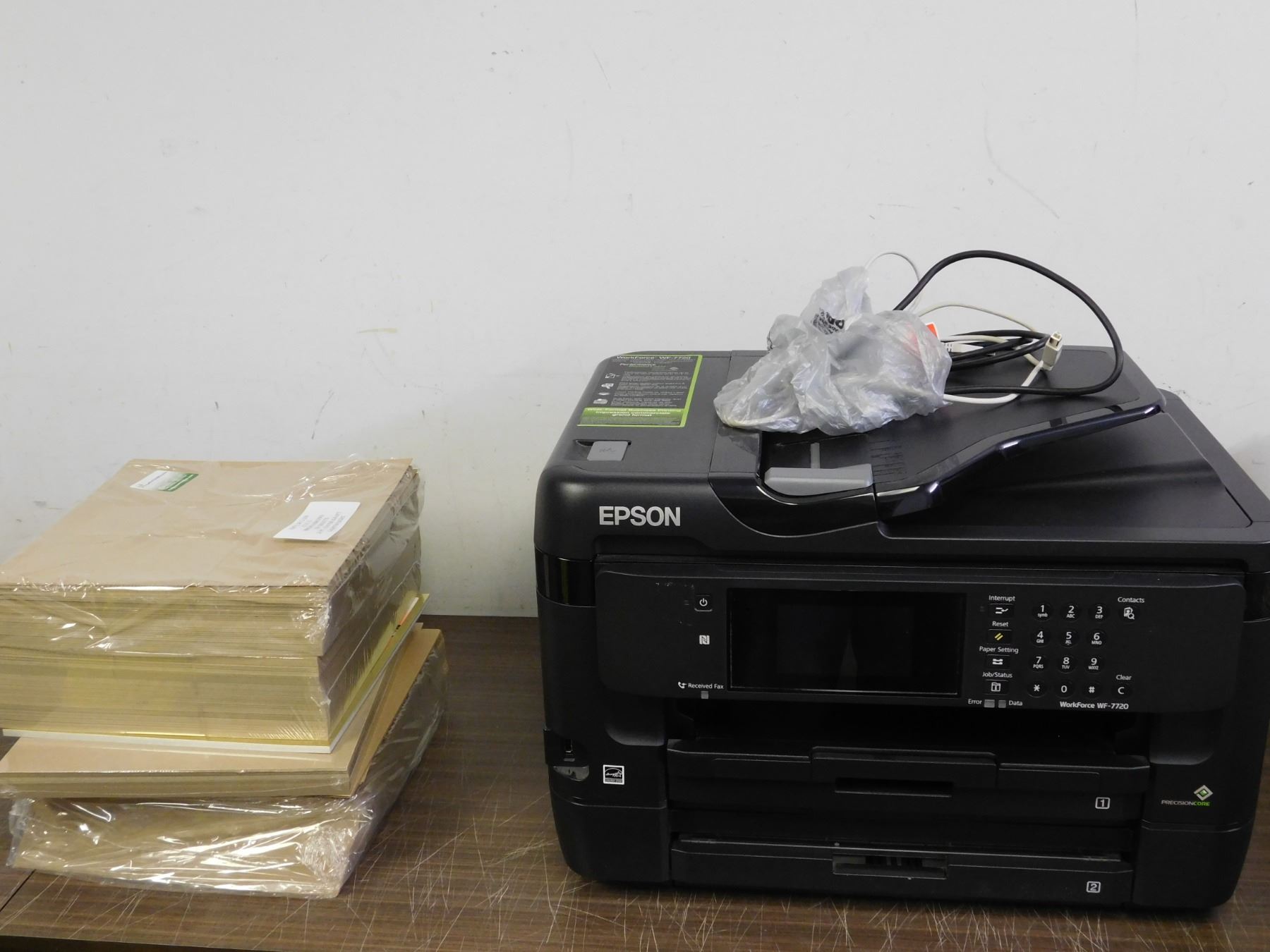 Epson Model C442A WF-7720 Wide Format All In One Colour Heavy Duty Printer