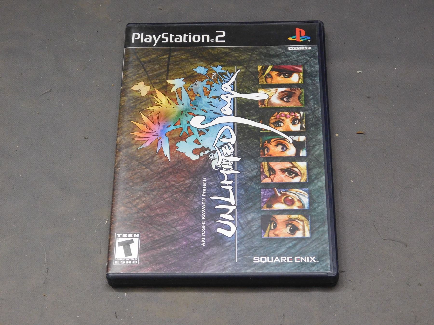 Playstation 2 PS2 Unlimited Saga Square Enix JRPG (complete) Video Game