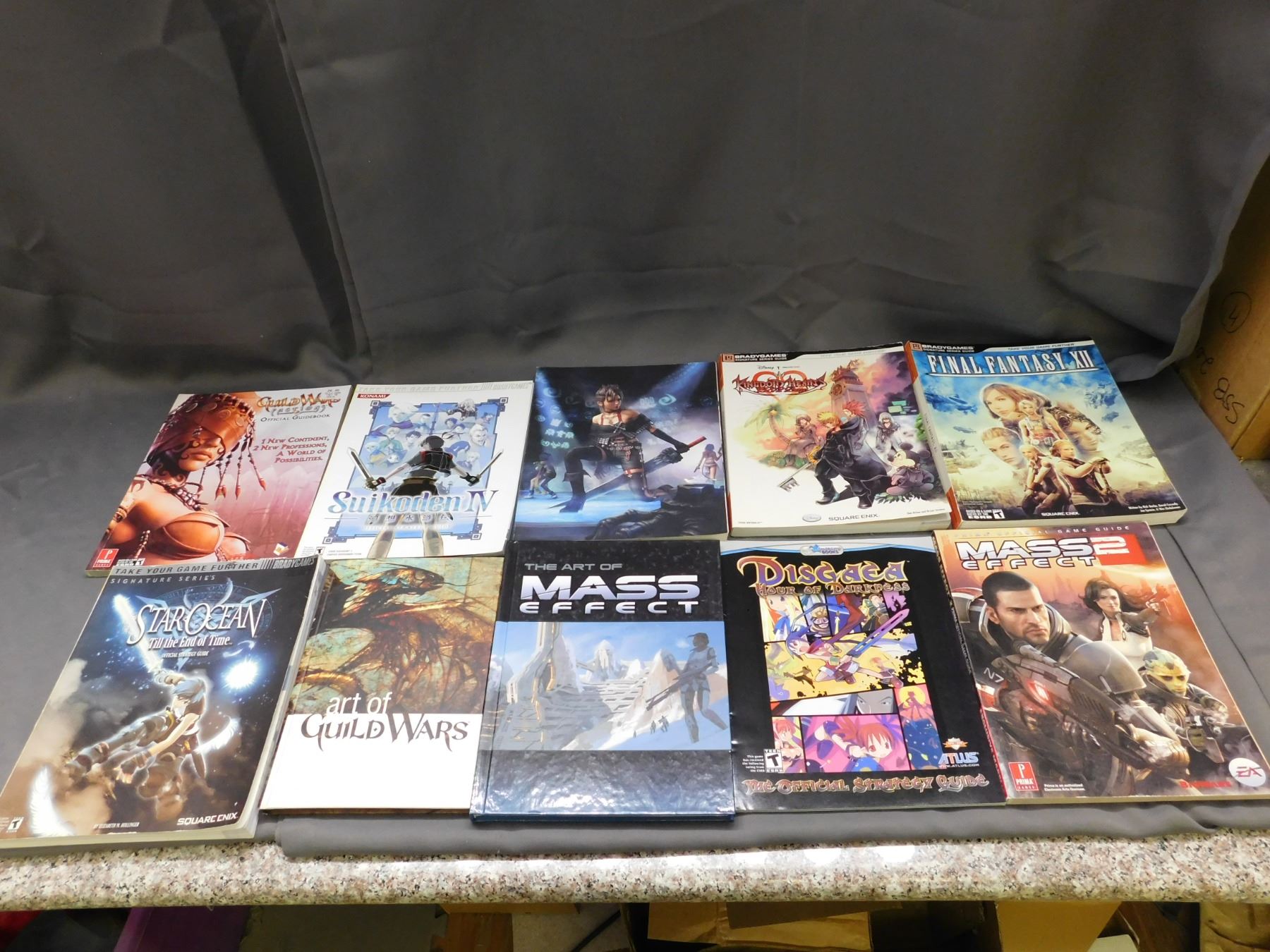 Lot of 10 Video Game Strategy Guides Final Fantasy, Kingdom Hearts ...