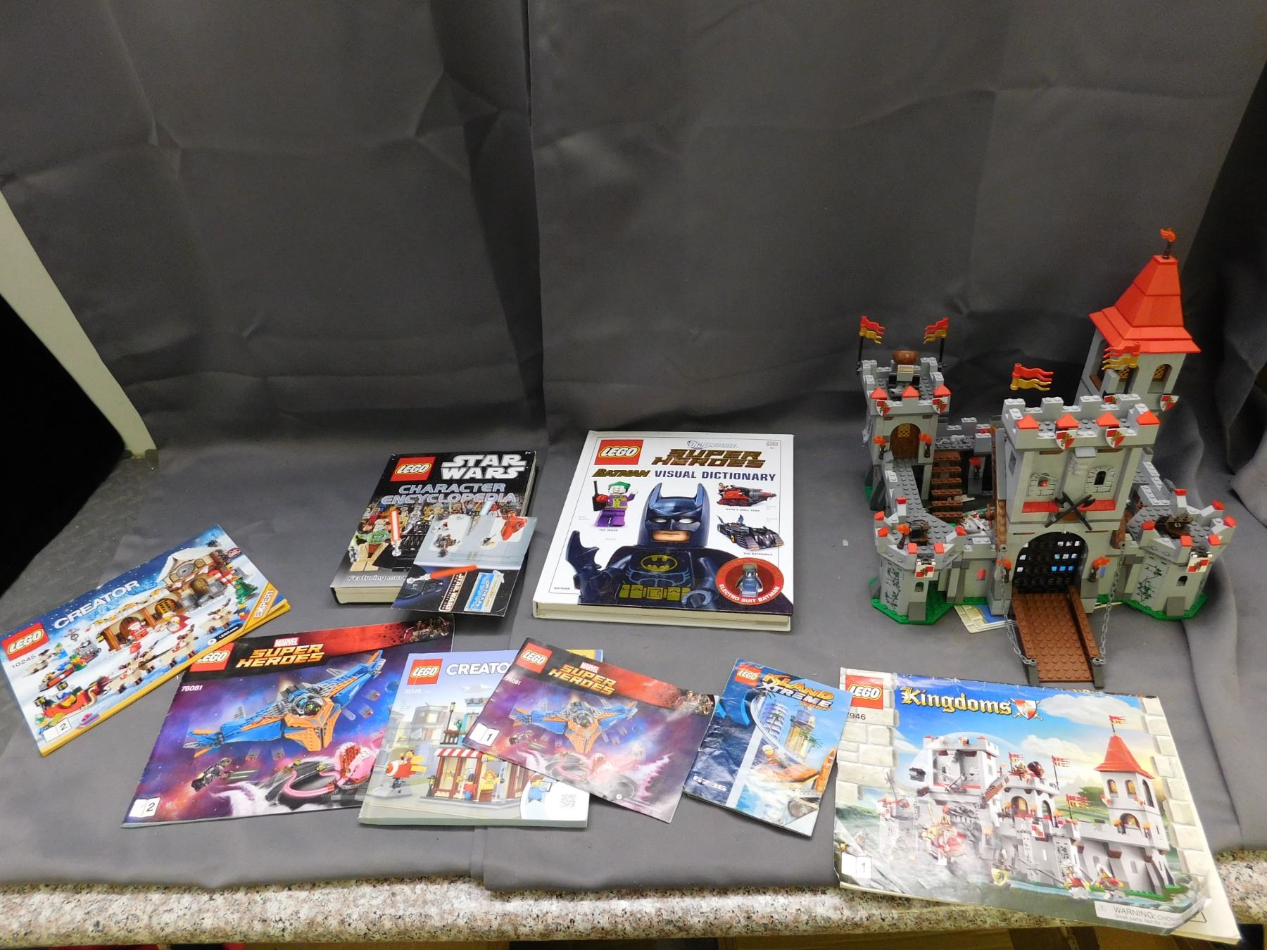 LEGO Kingdoms Castle (mostly complete), LEGO Books & Manuals