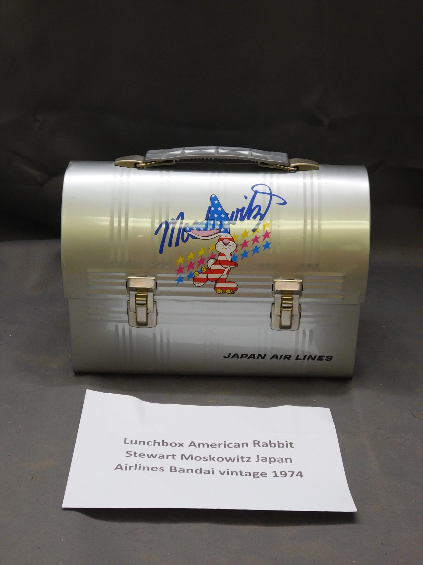 Lunchbox American Rabbit Stewart Moskowitz Japan Airlines Bandai ...