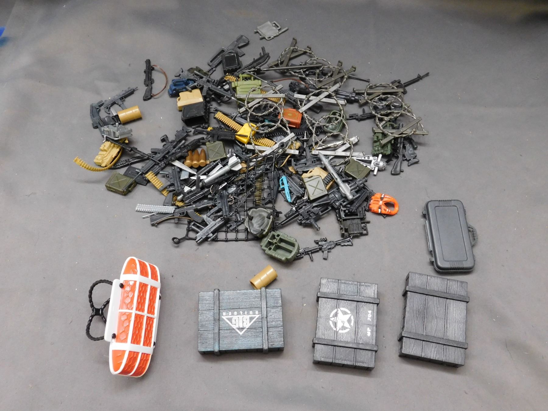 Lot of Assorted GI Joe Accessories / Weapons
