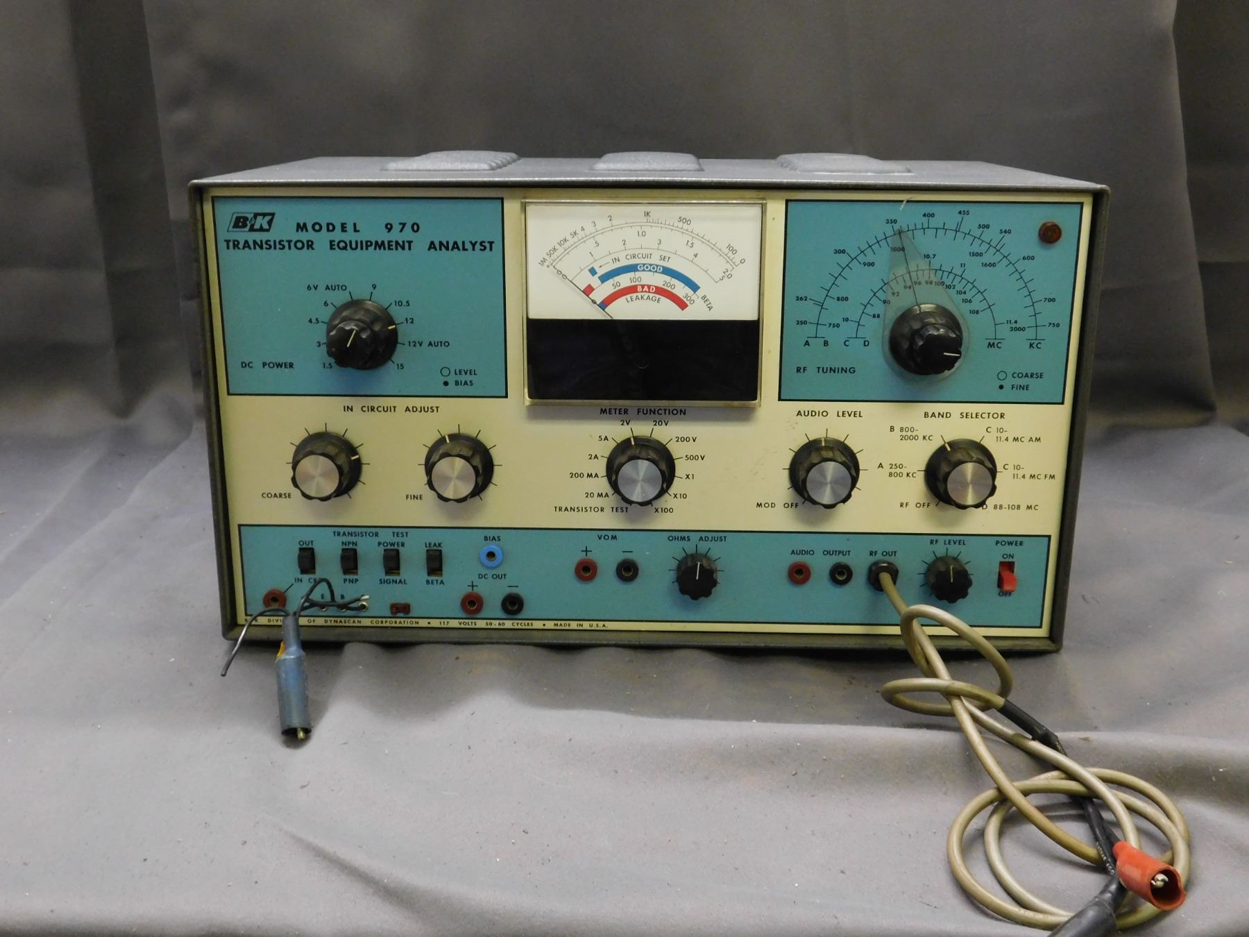 B&K Model 970 Transistor Equipment Analyst
