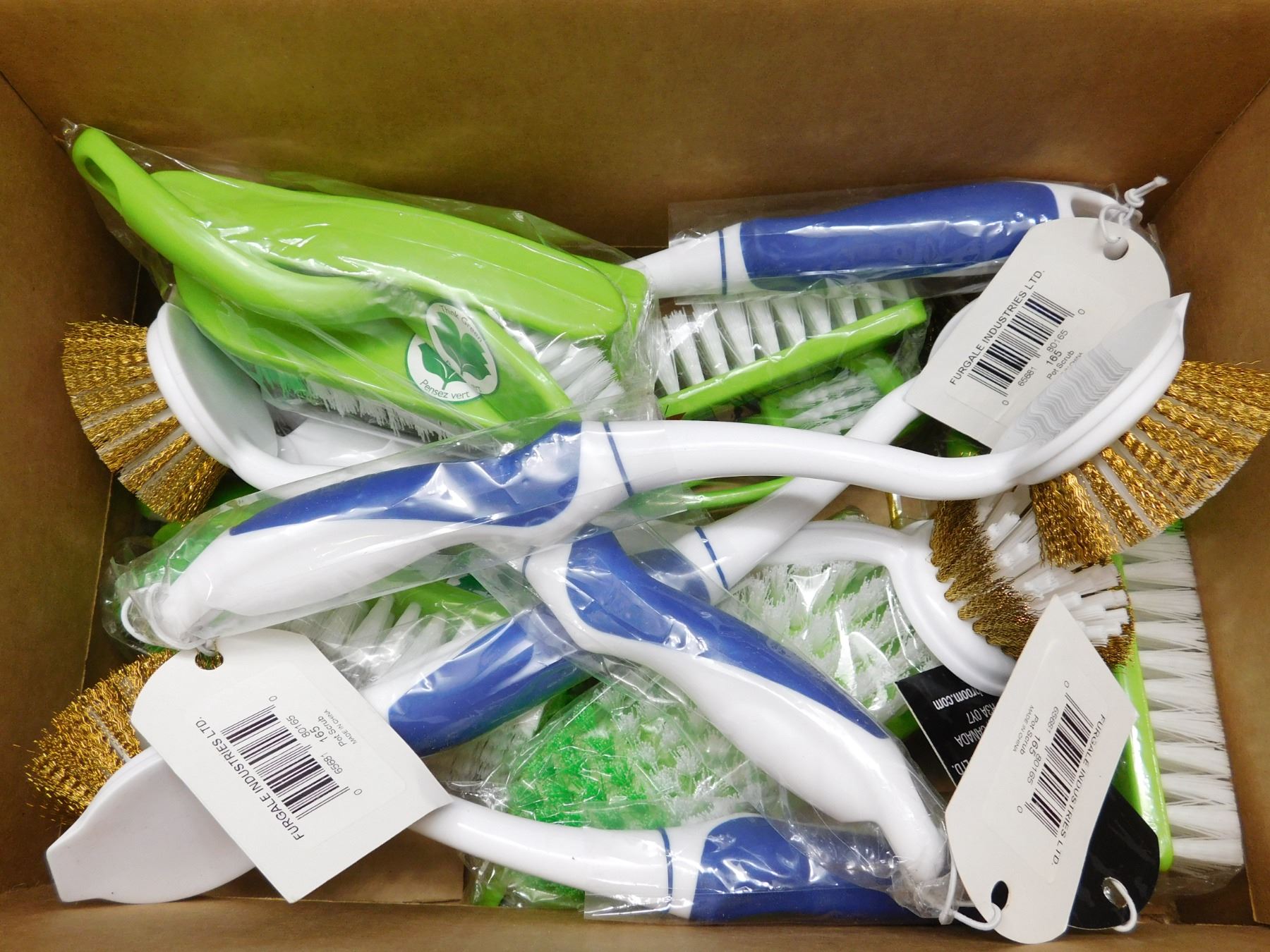 11 Assorted New Hand Brushes Scrubbers Kitchen Bathroom