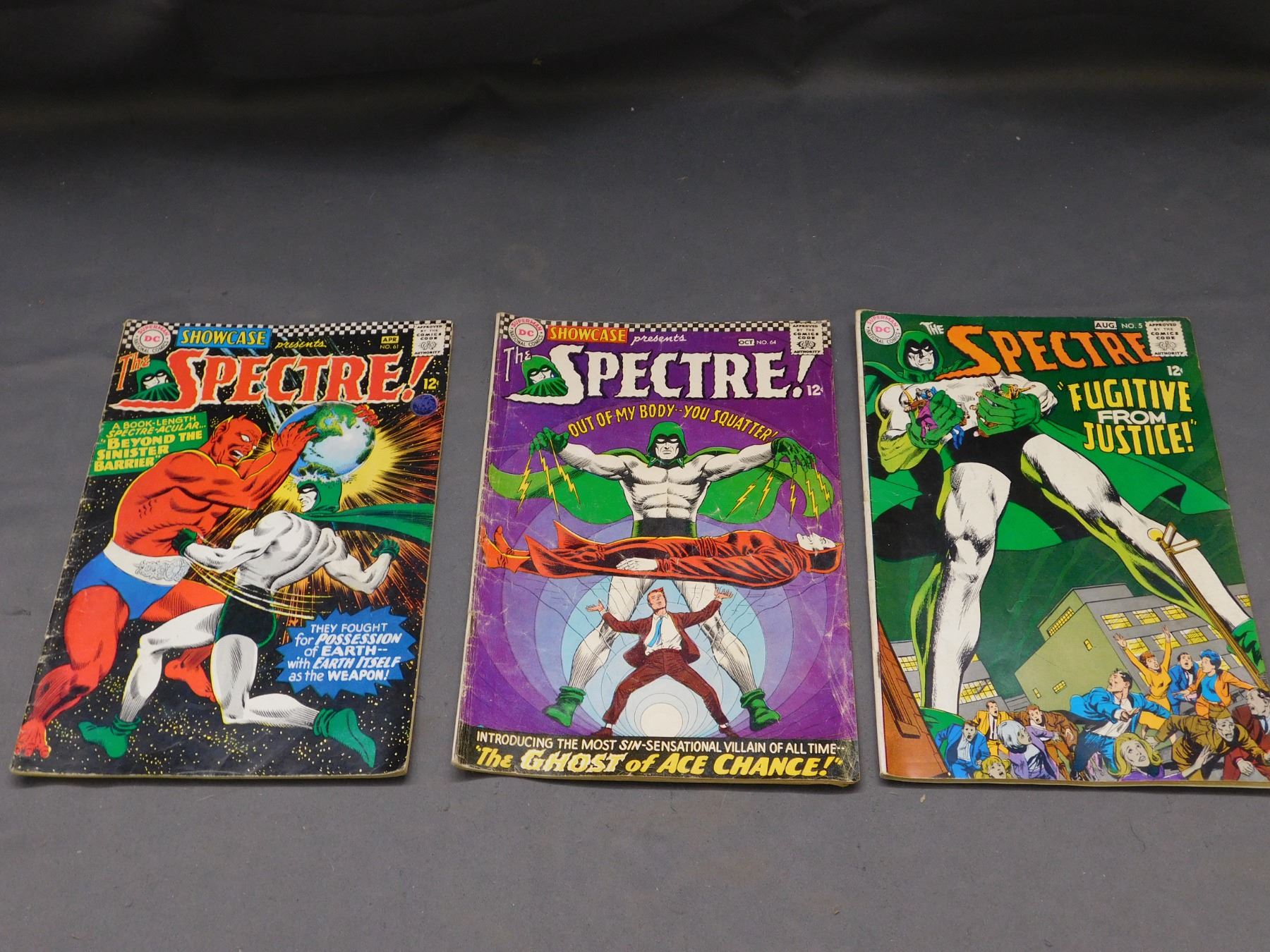 Lot of 3 Vintage Showcase #61, #64 & Spectre #5 2nd app Spectre Vintage ...