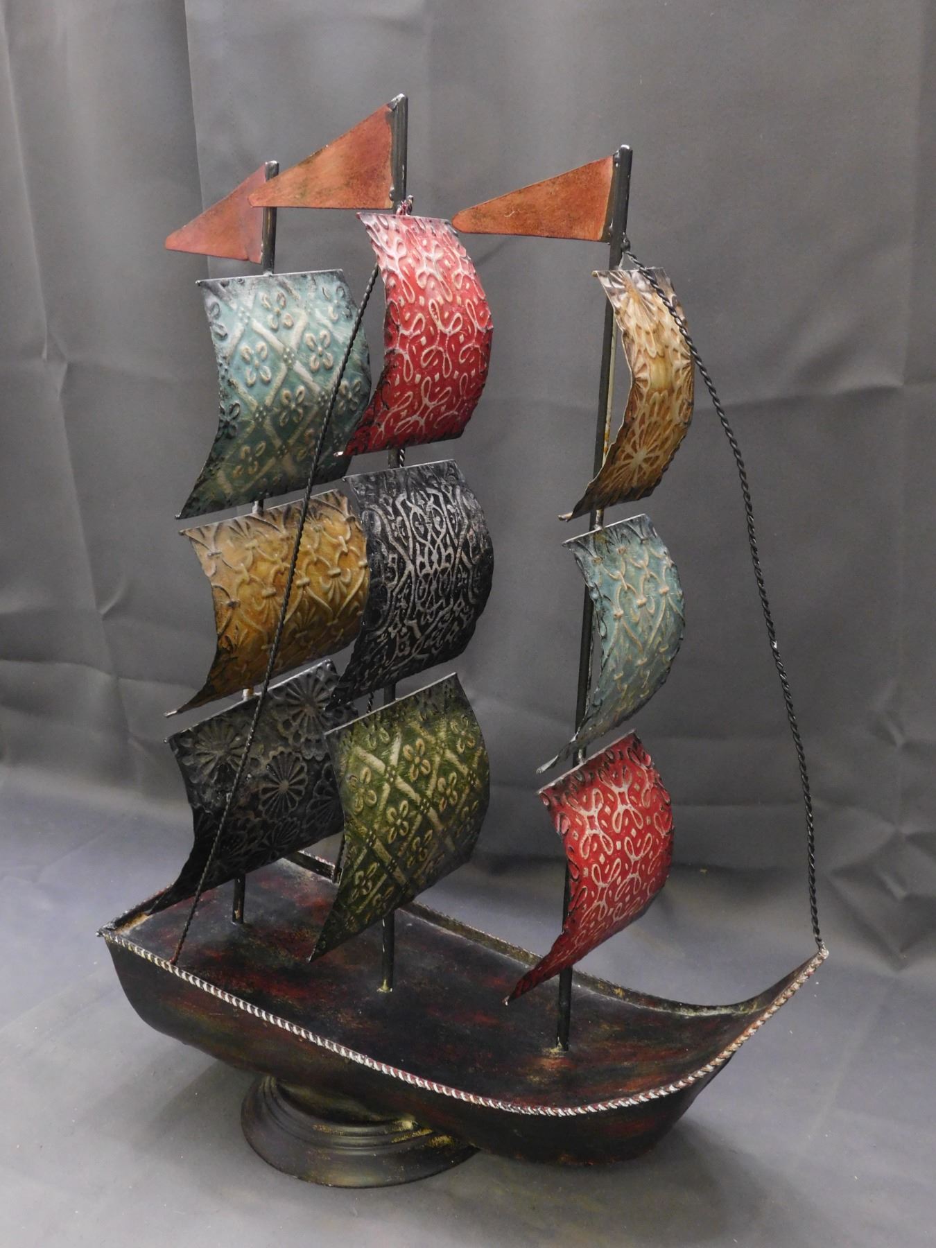 Metal Ship Decoration