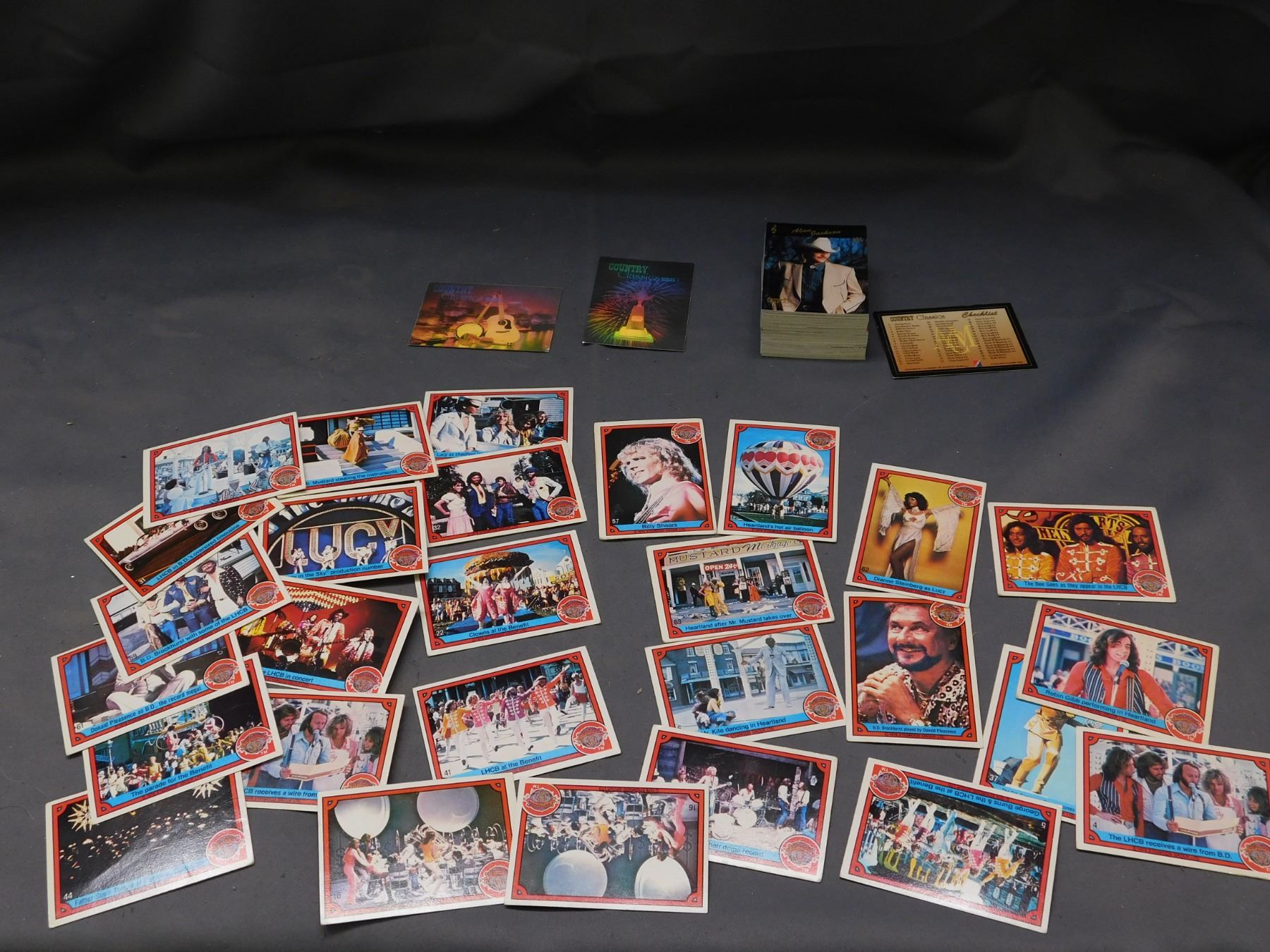 Near Complete Country Classics Series 1 Card Set 1992 + 2 Holograms SGT ...