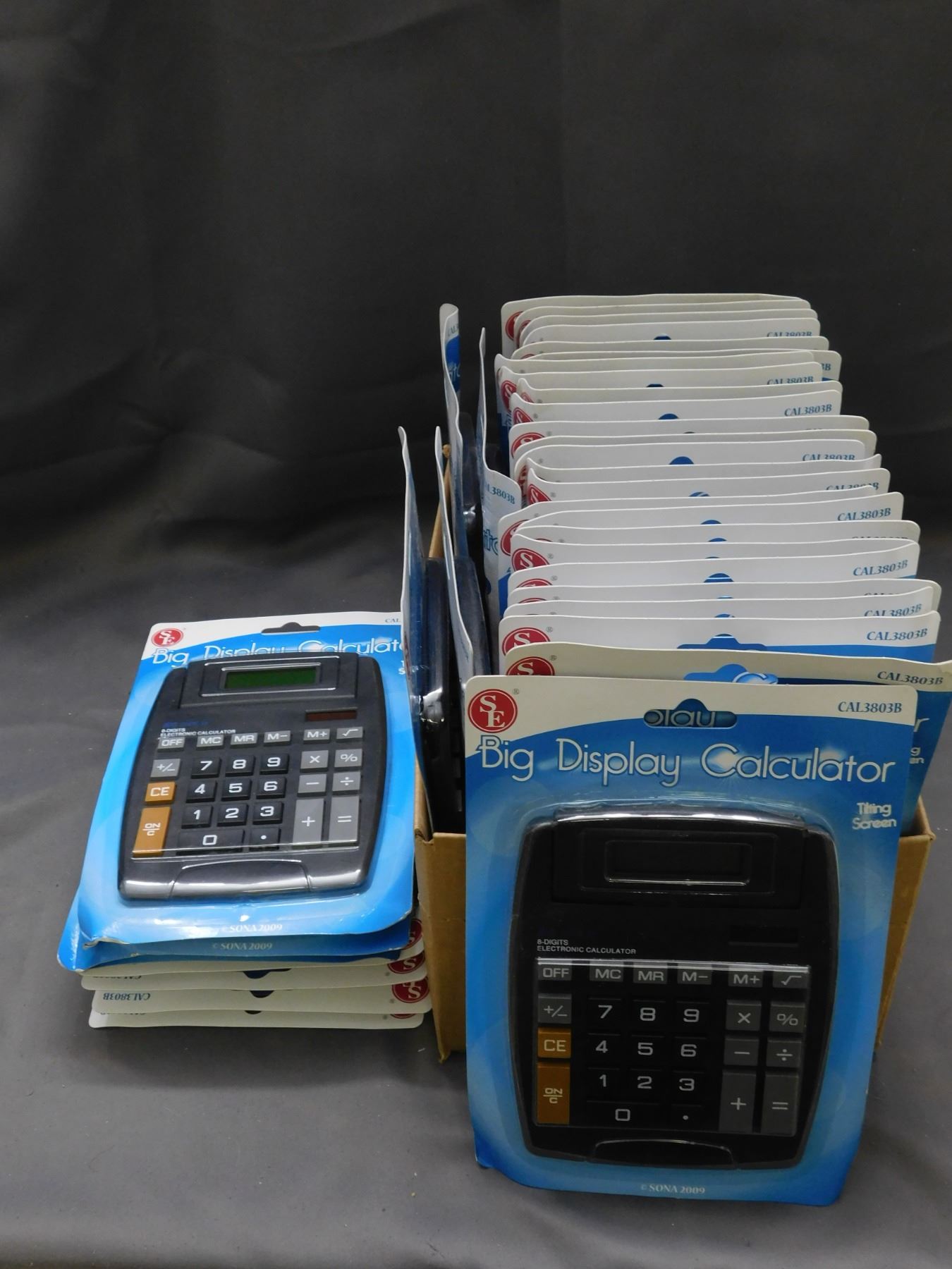 36 New Big Display Calculators CAL3803B