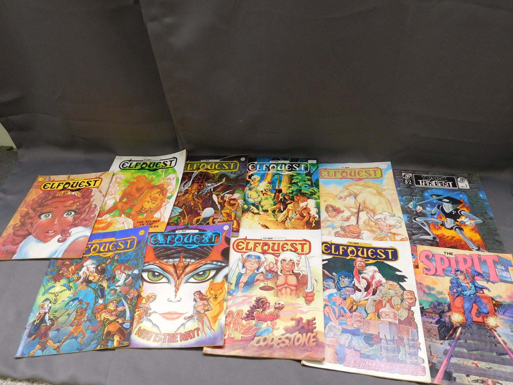 Lot of 11 Elfquest Comic Books WARP Graphics