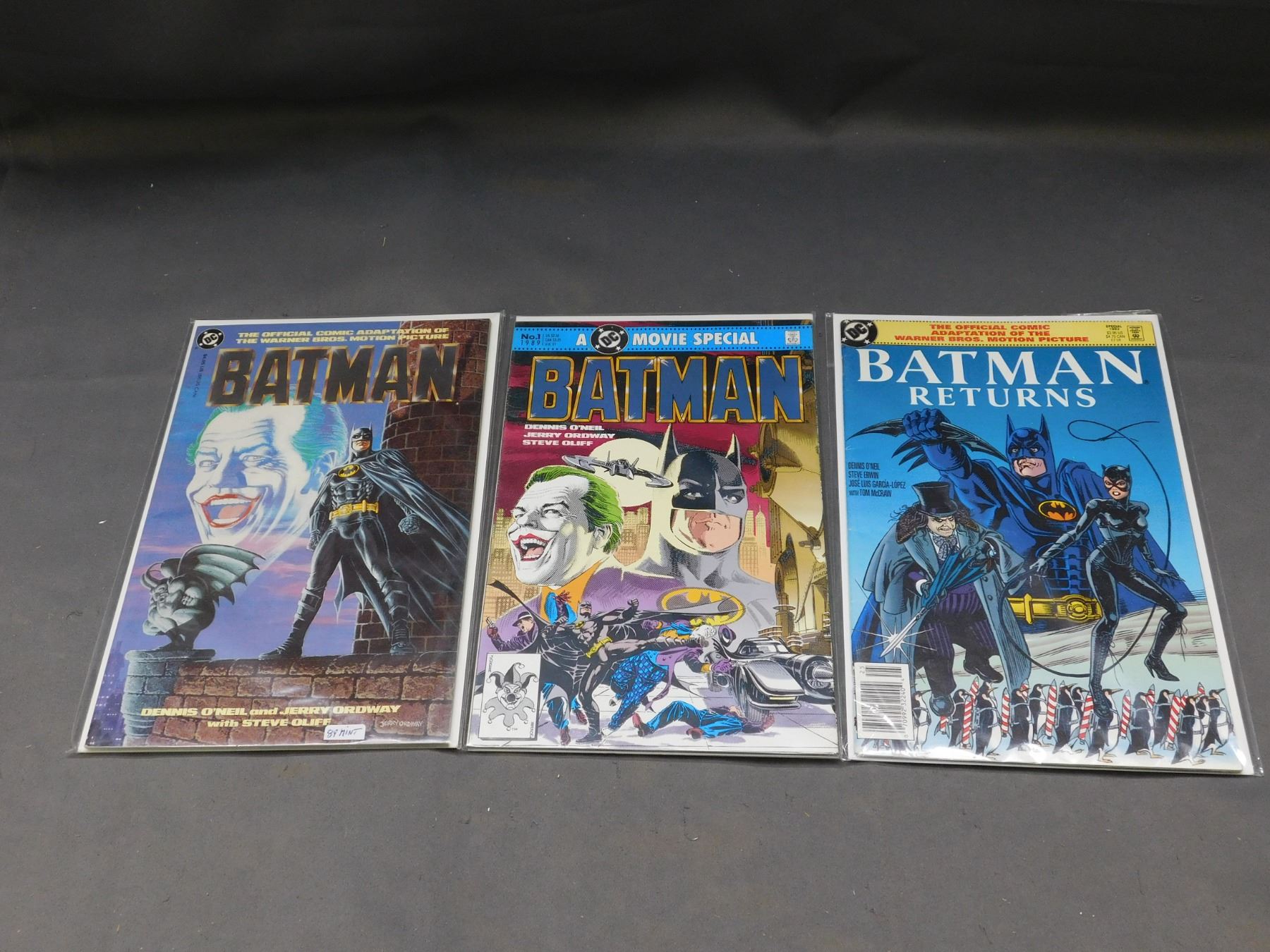 Lot of 3 Batman Returns BATMAN No 1 and Batman Official Comic ...