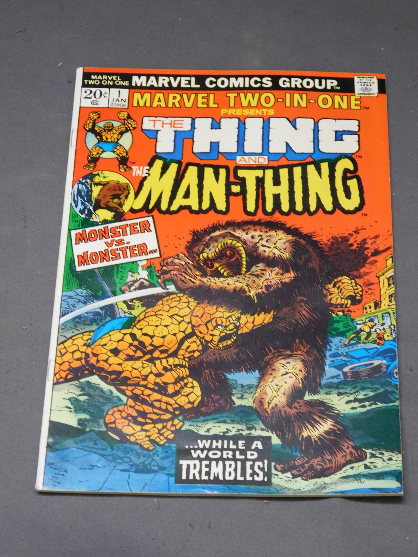 Marvel Two-In-One Presents The Thing and The Man-Thing #1 Comic Book