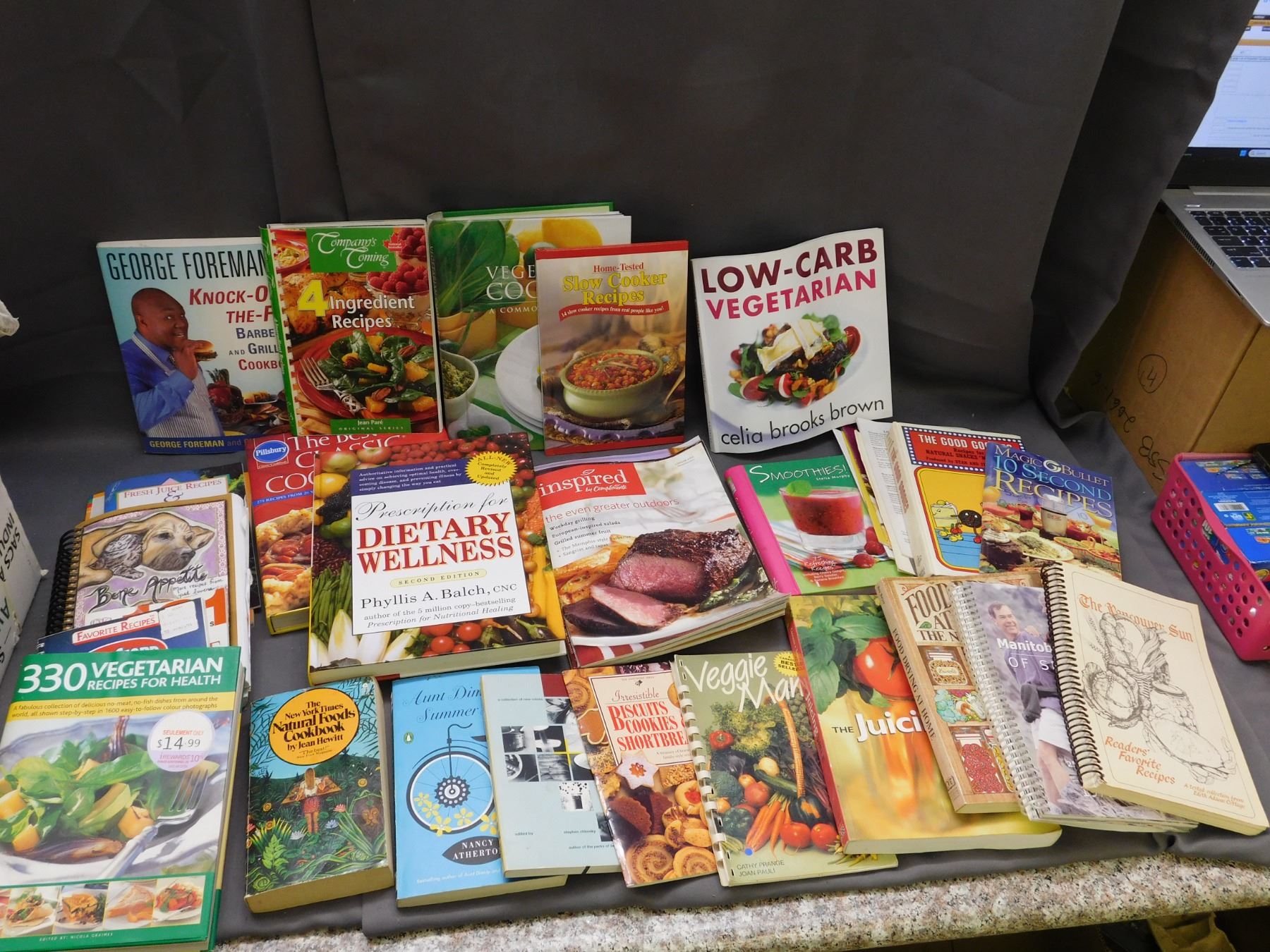 Large Lot of Assorted Cookbooks