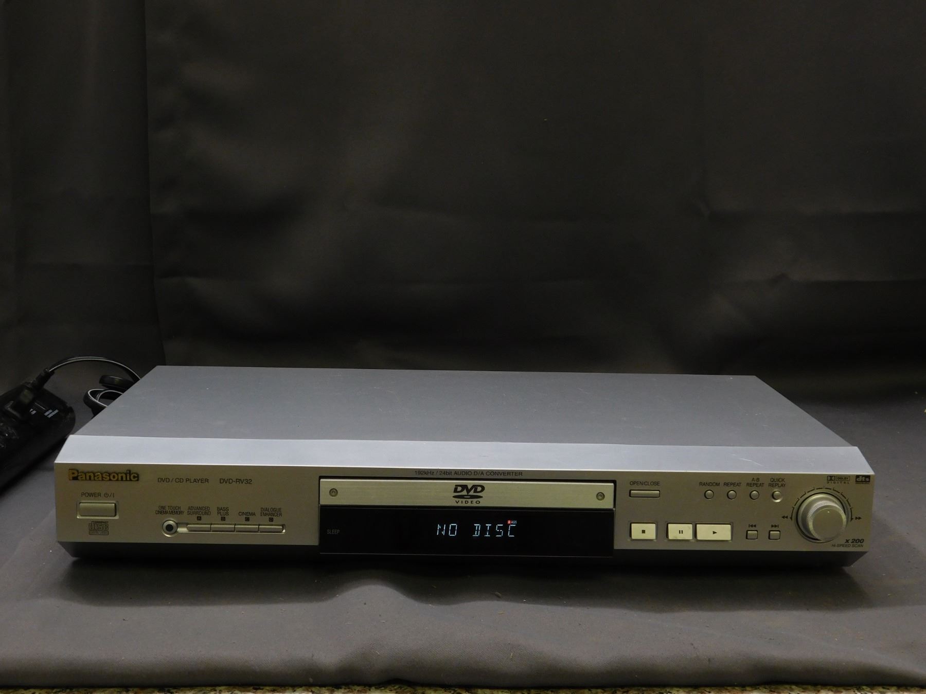 Panasonic DVD / CD Player DVD-RV32
