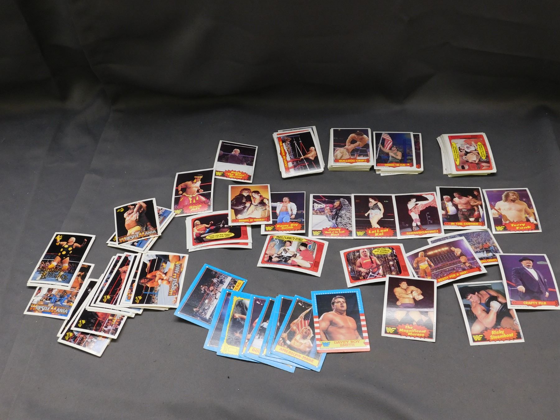 Lot of 100+ Mostly 1985 WWF Wrestling Cards 2nd Series OPC opeechee