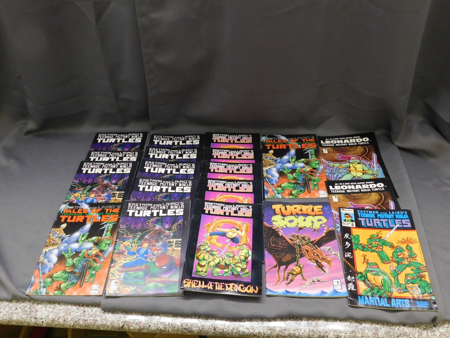 Lot of 19 TMNT Eastman & Laird Teenage Mutant Ninja Turtles Comics