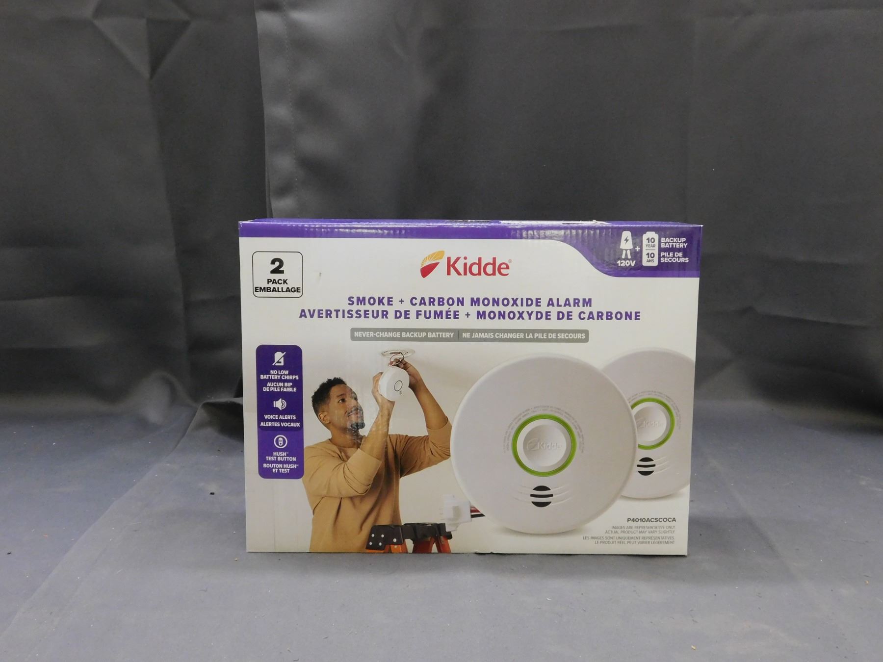 Kidde Smoke & Carbon Monoxide Hard Wired Detector Alarm NEW