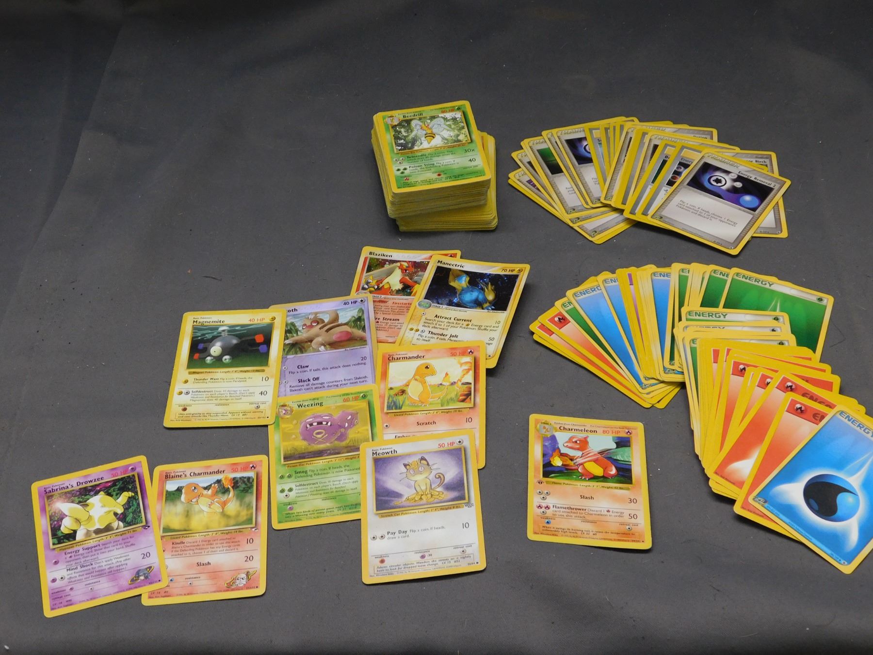 Lot of approx 150+ Mostly Vintage Gen 1 Gen 2 Pokemon Cards TCG CCG ...