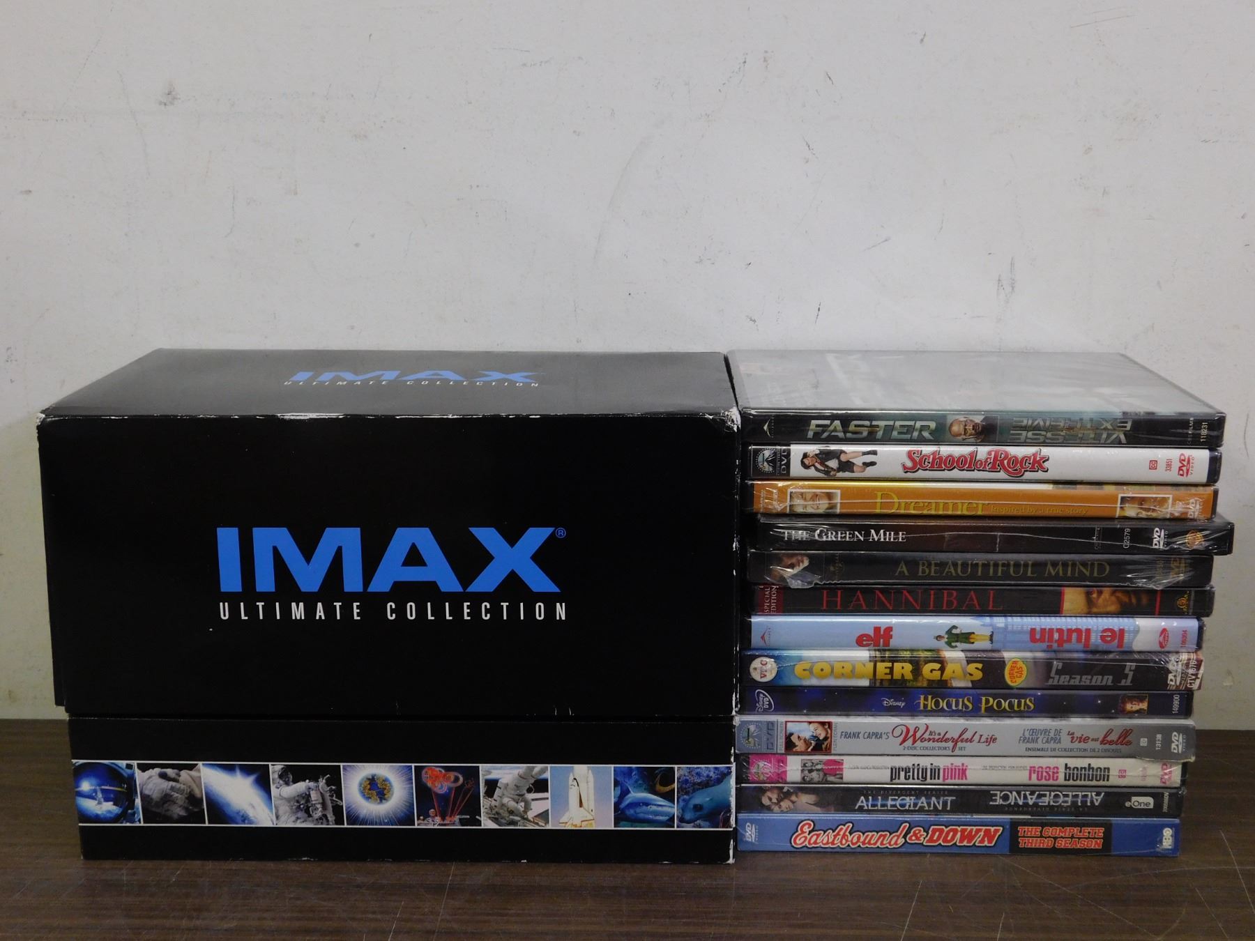 12 SEALED DVD Movies & Imax Box Set & Its a Wonderful Life DVD 2-Disc ...