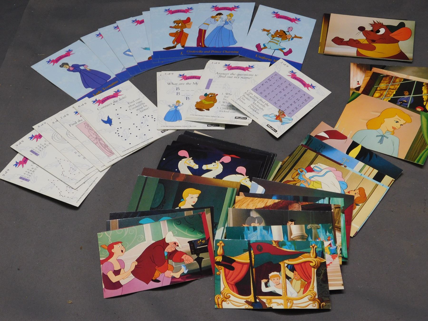 approx 50 Disney Collectible Cards