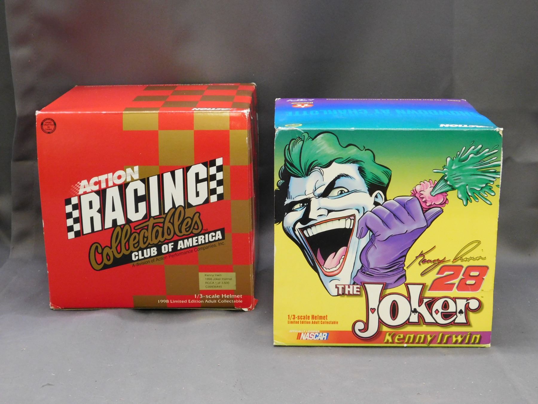 Action Racing Collectibles Club of America Joker Kenny Irwin NASCAR 1/3 ...
