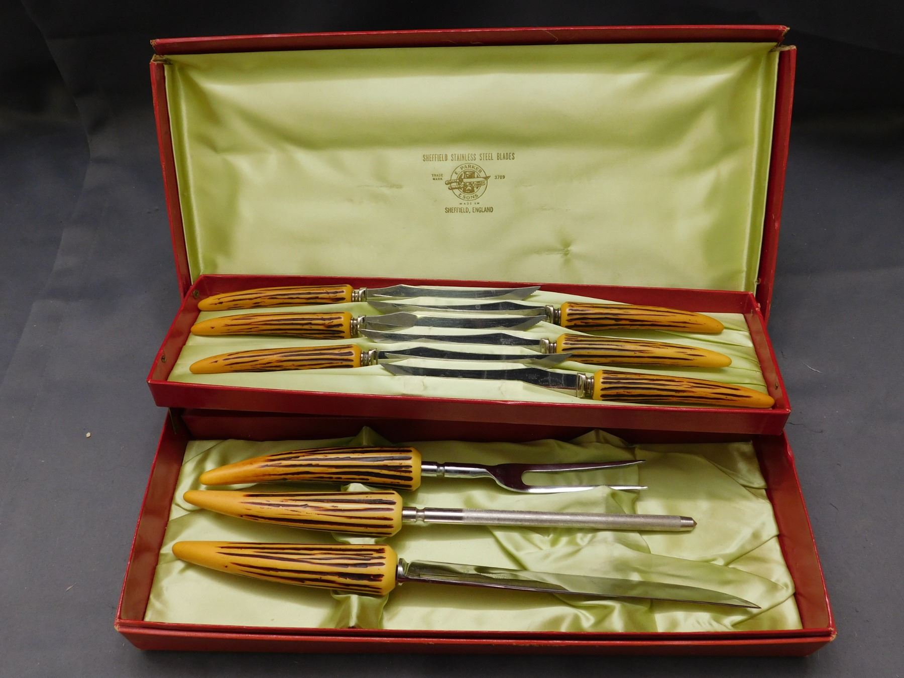 Sheffield Stainless Steel Carving Set