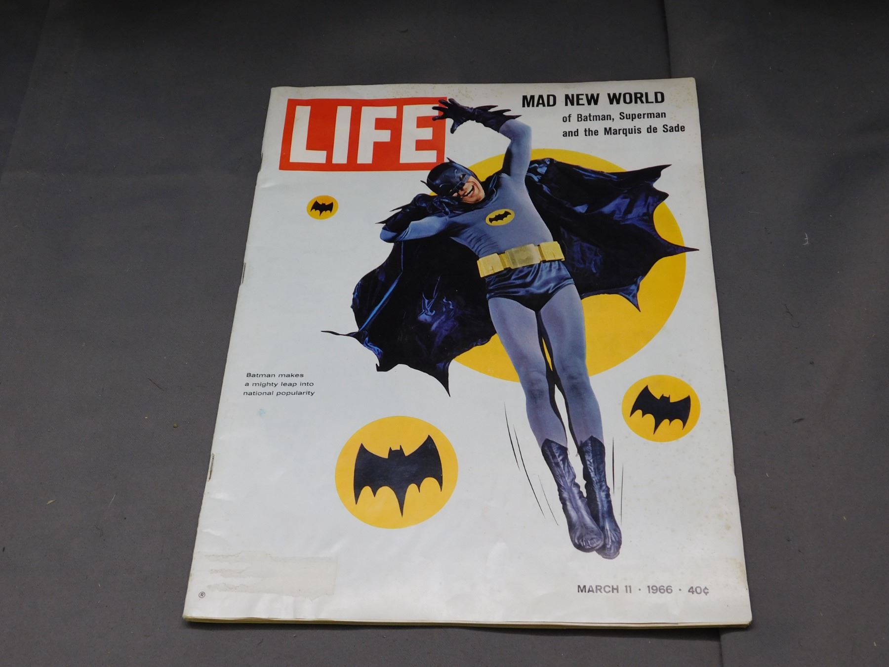 LIFE Magazine 1966 Batman Cover