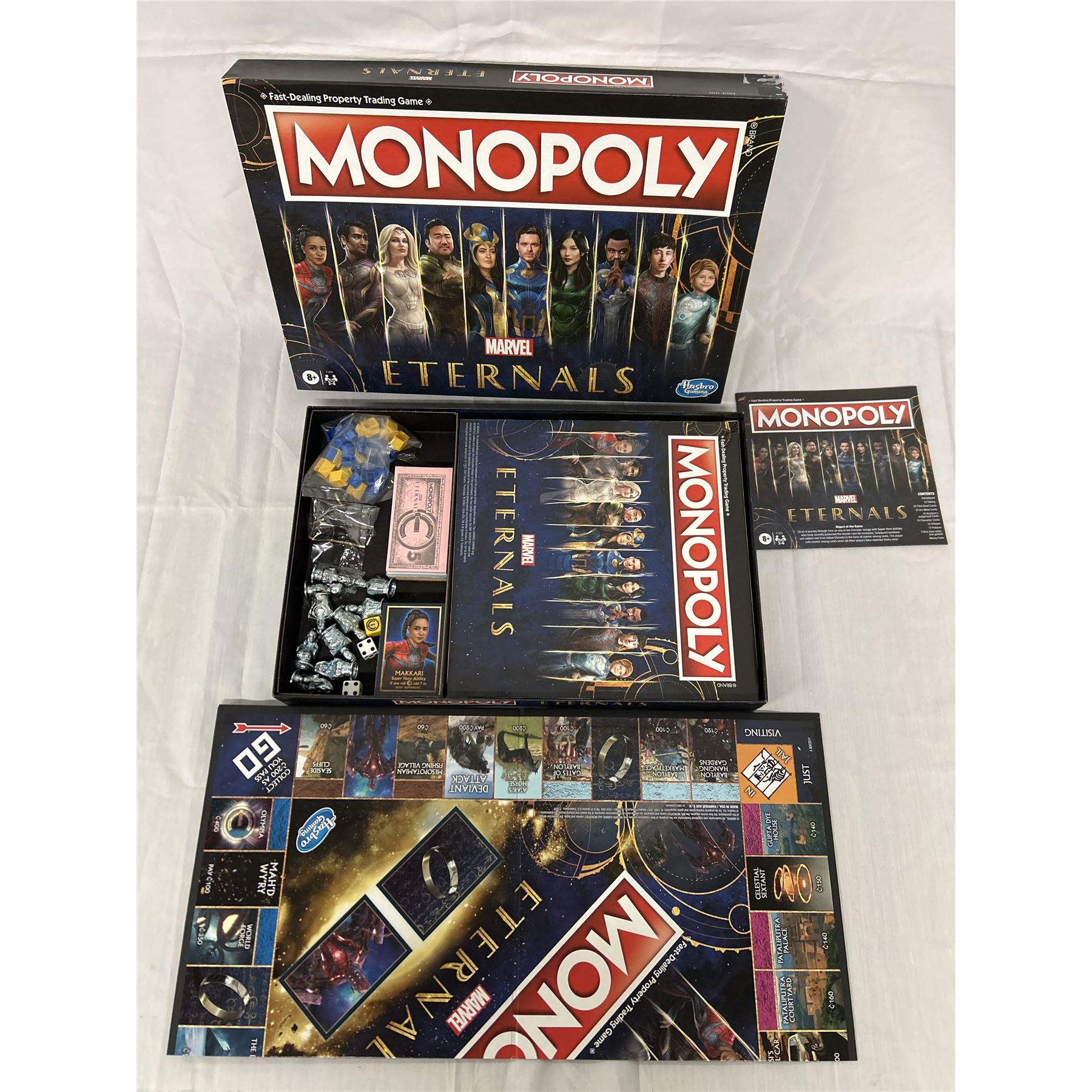 Monopoly Eternals Hasbro Tabletop Board Game *complete*