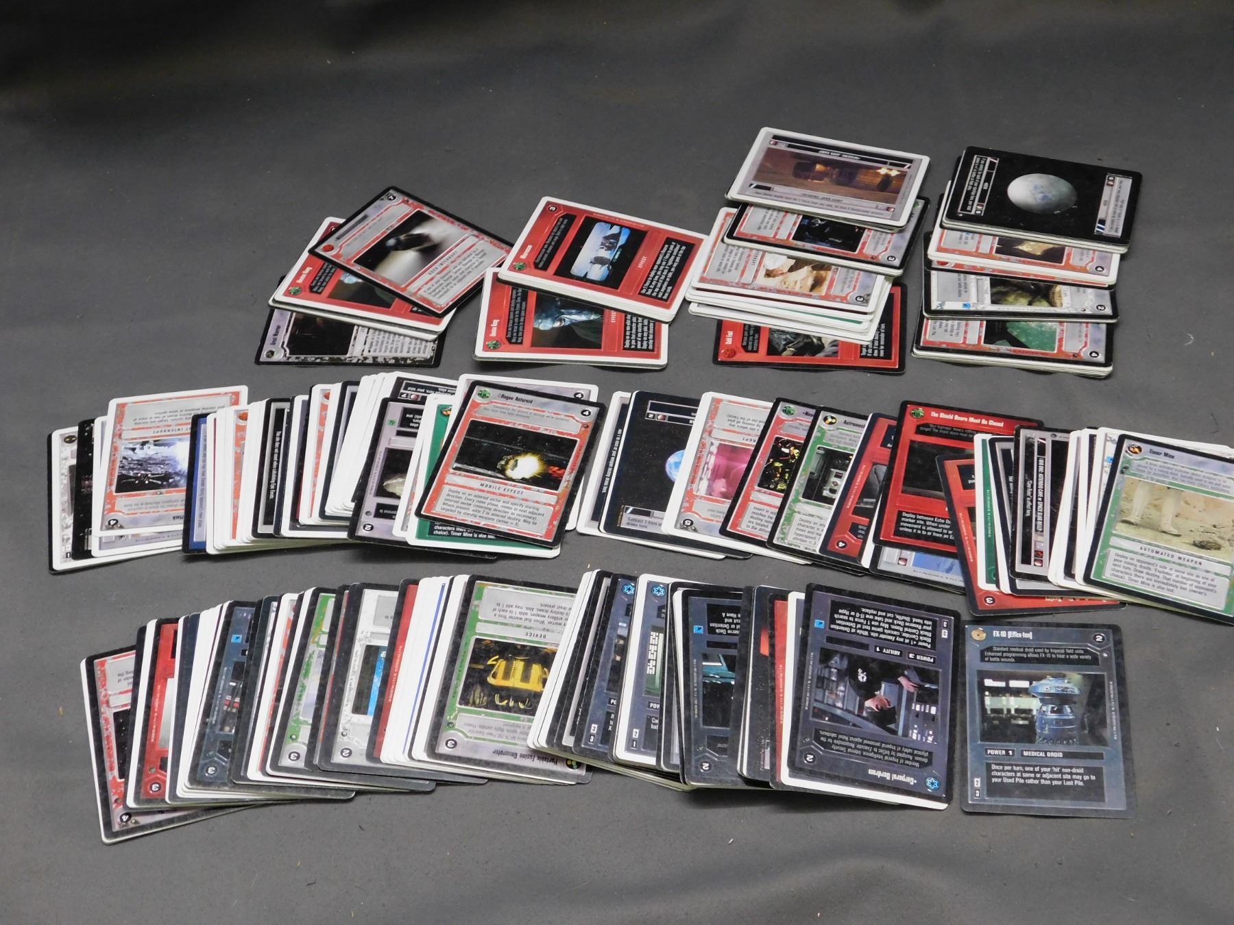 Lot of Star Wars TCG CCG Decipher 1995-96 Cards