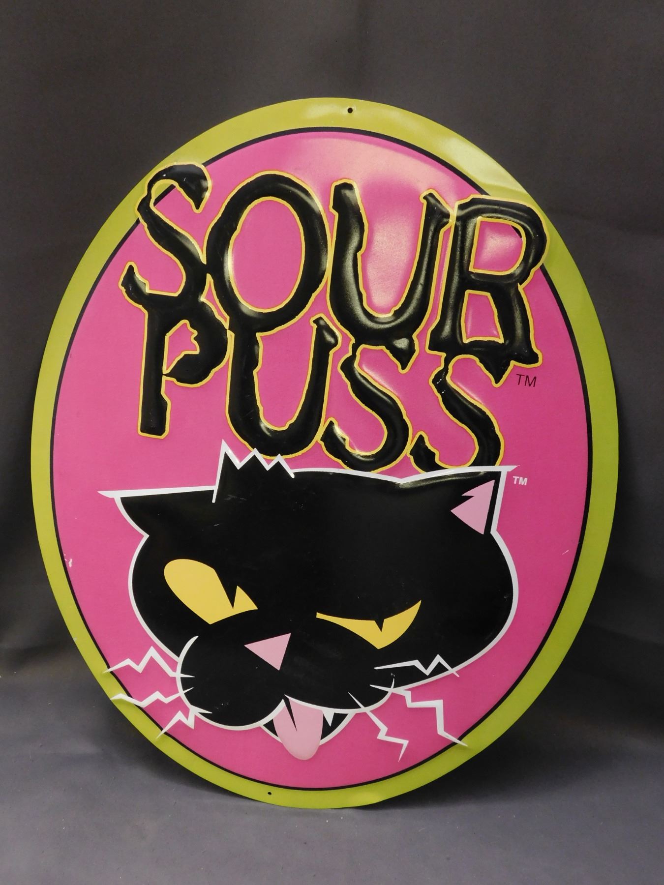 Sour Puss Tin Wall Sign 20"
