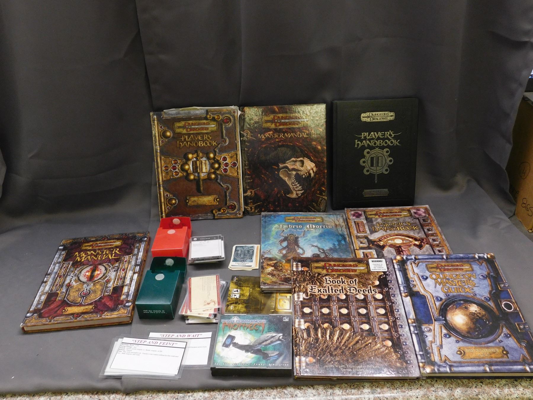 Lot of Assorted DND Dungeons and Dragons Players Handbooks, Monster ...