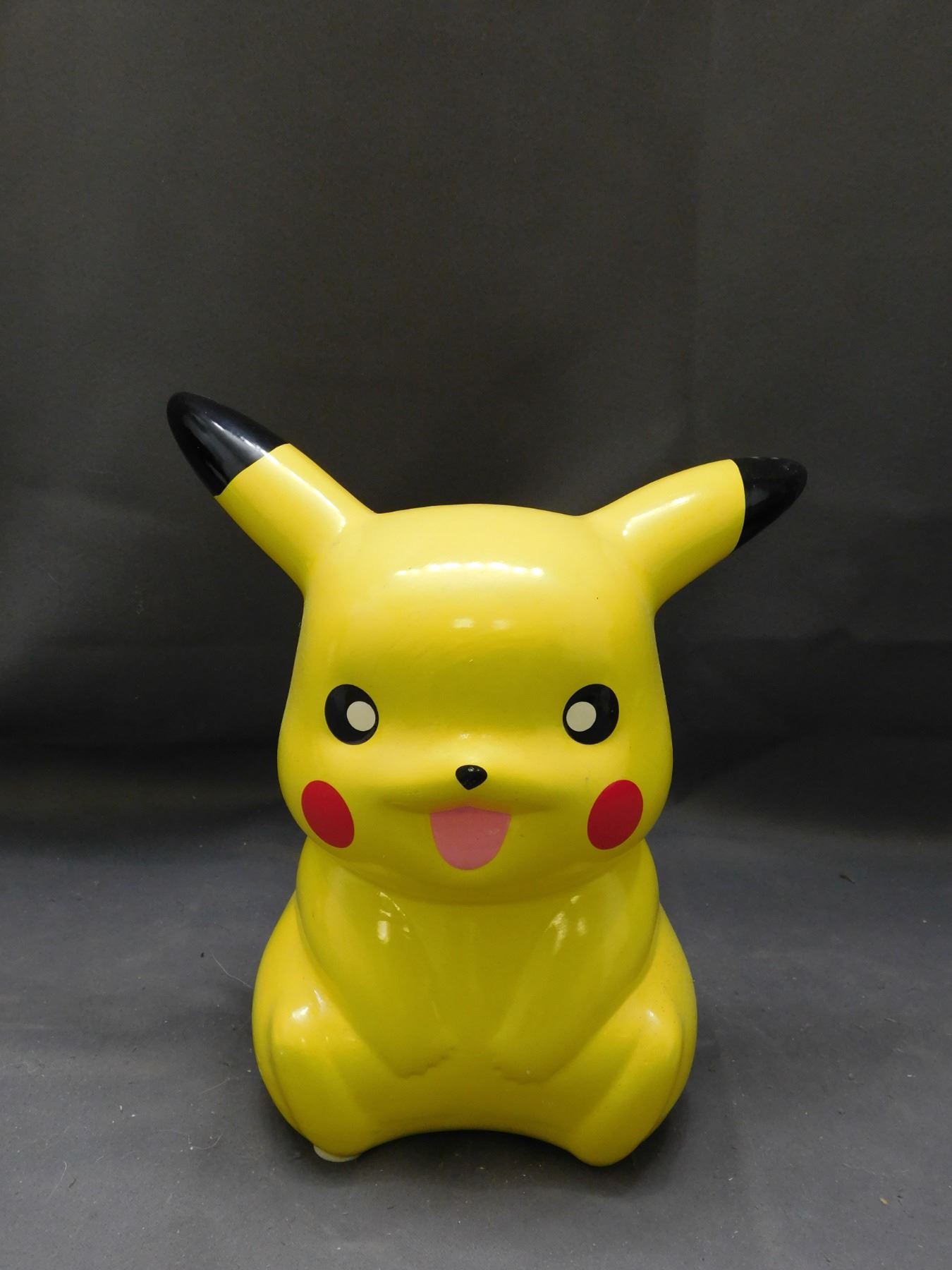 Ceramic Pikachu Piggy Bank 8" tall