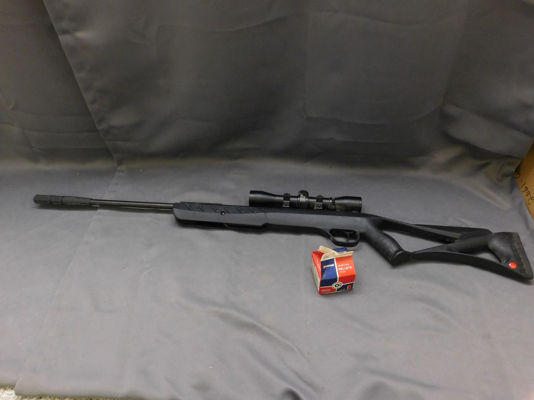 Ruger Black Max Serial # 004823.177cal BB Gun Sniper and Carton of ...