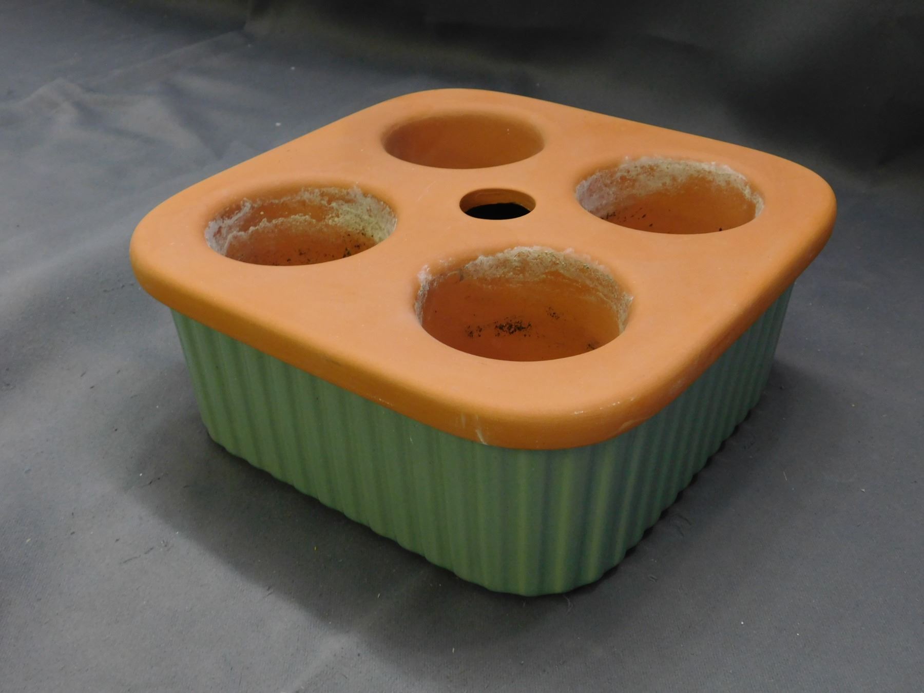 IKEA Terracotta 4 Slot Herb Planter Pot