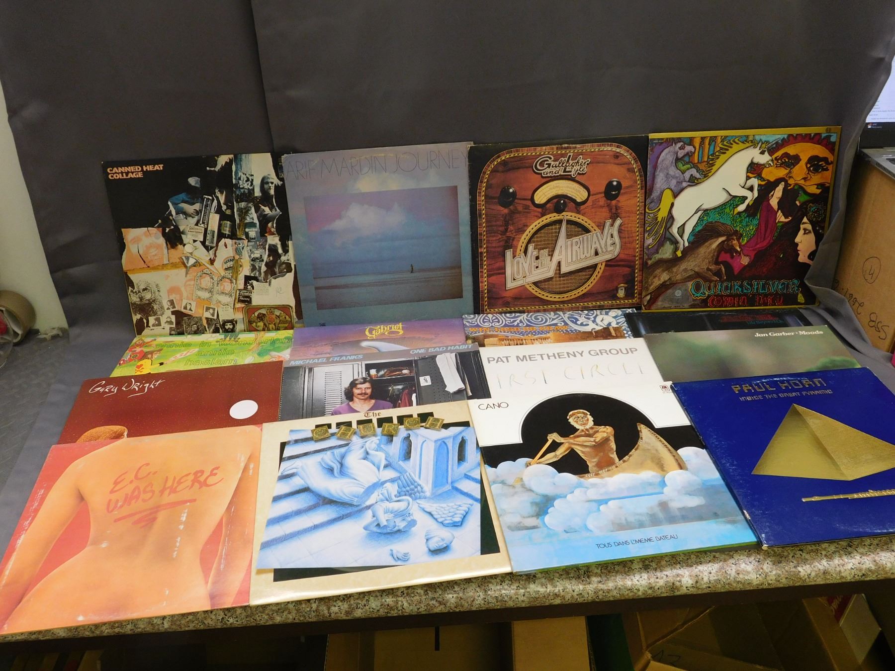 Lot of 16 Vinyl Records LPs Paul Horn, Jan Garber, CANO, Pat Metheny ...