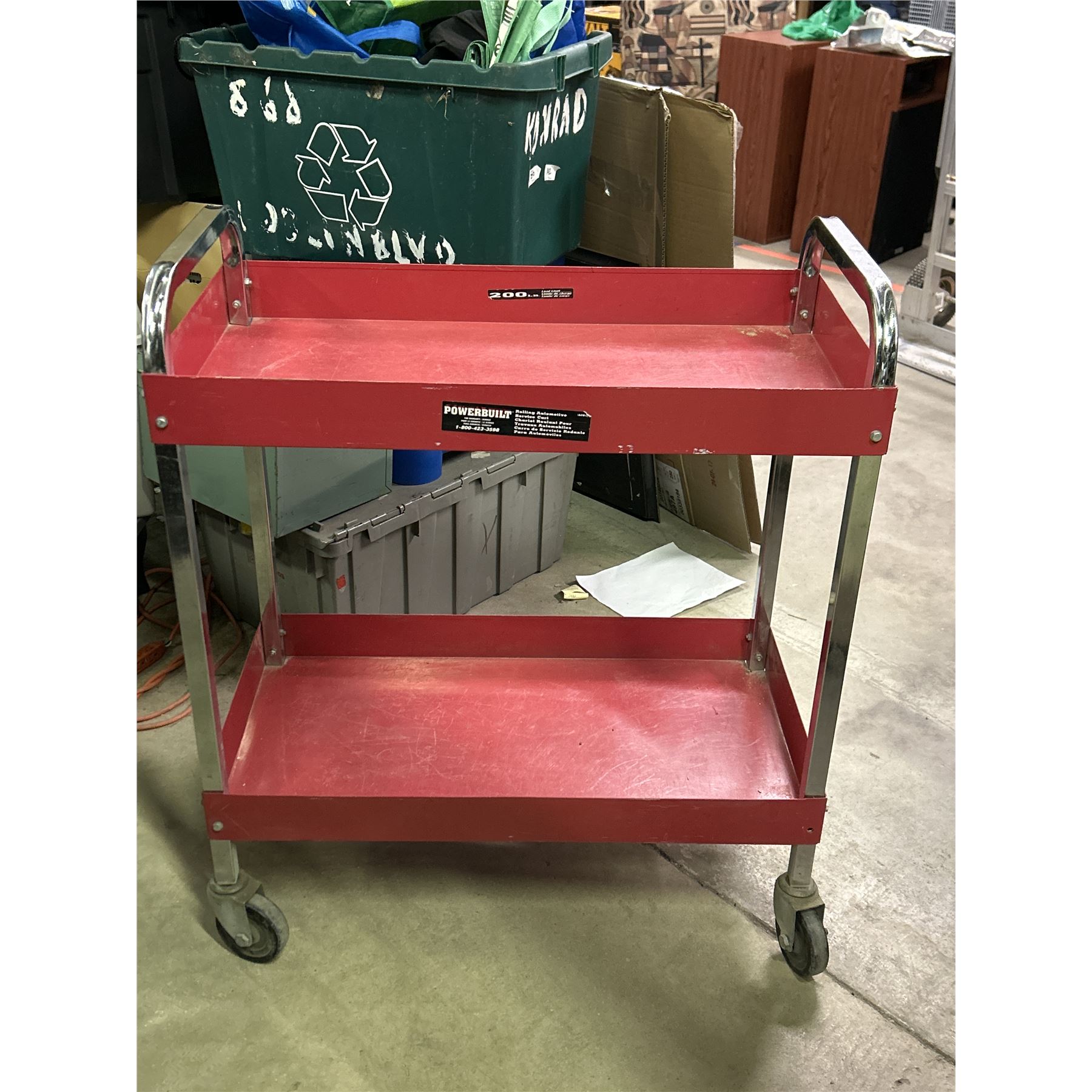 Powerbuilt Rolling Automotive Service Cart