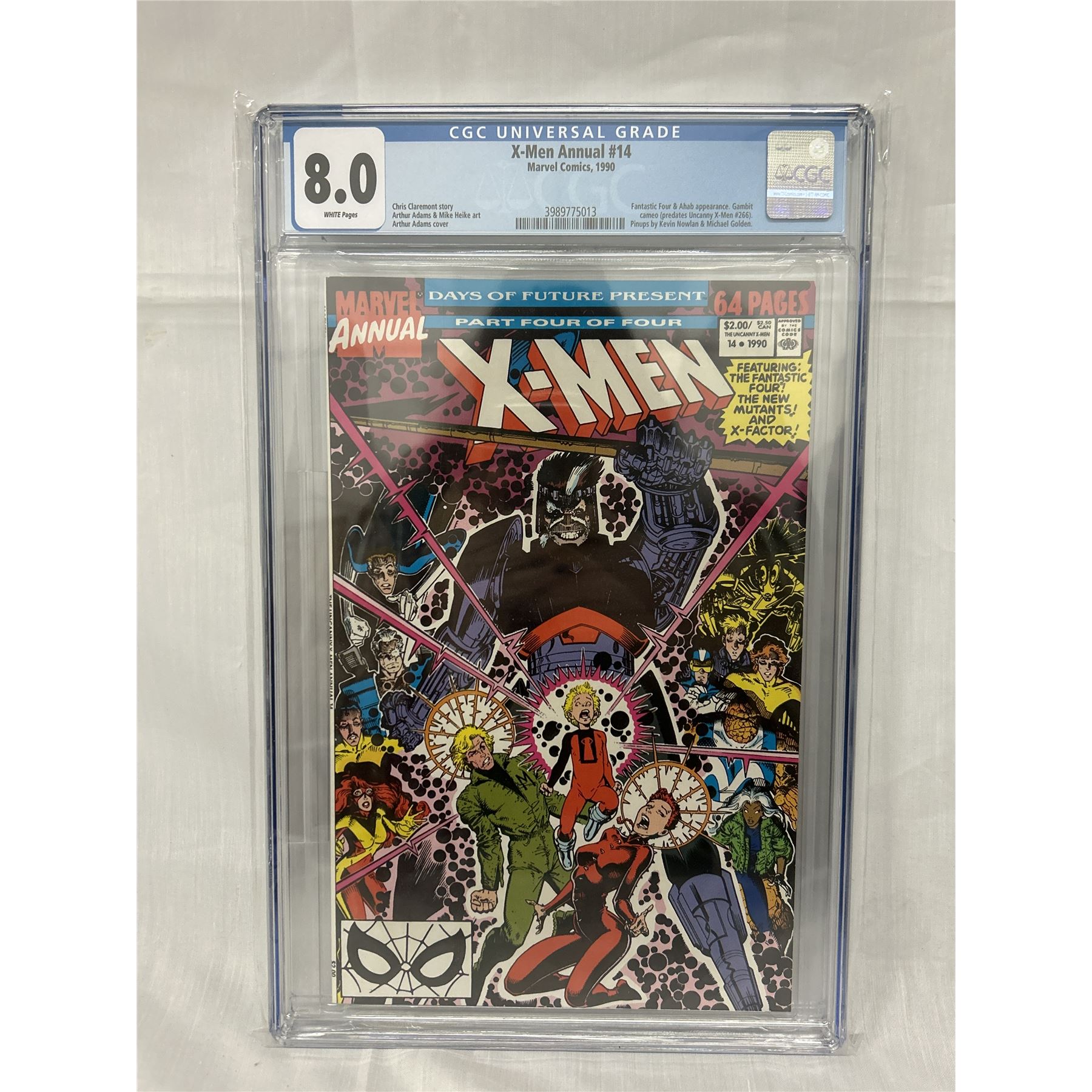8.0 X-Men Annual #14 Marvel Comics 1990 CGC Universal Grade Comic