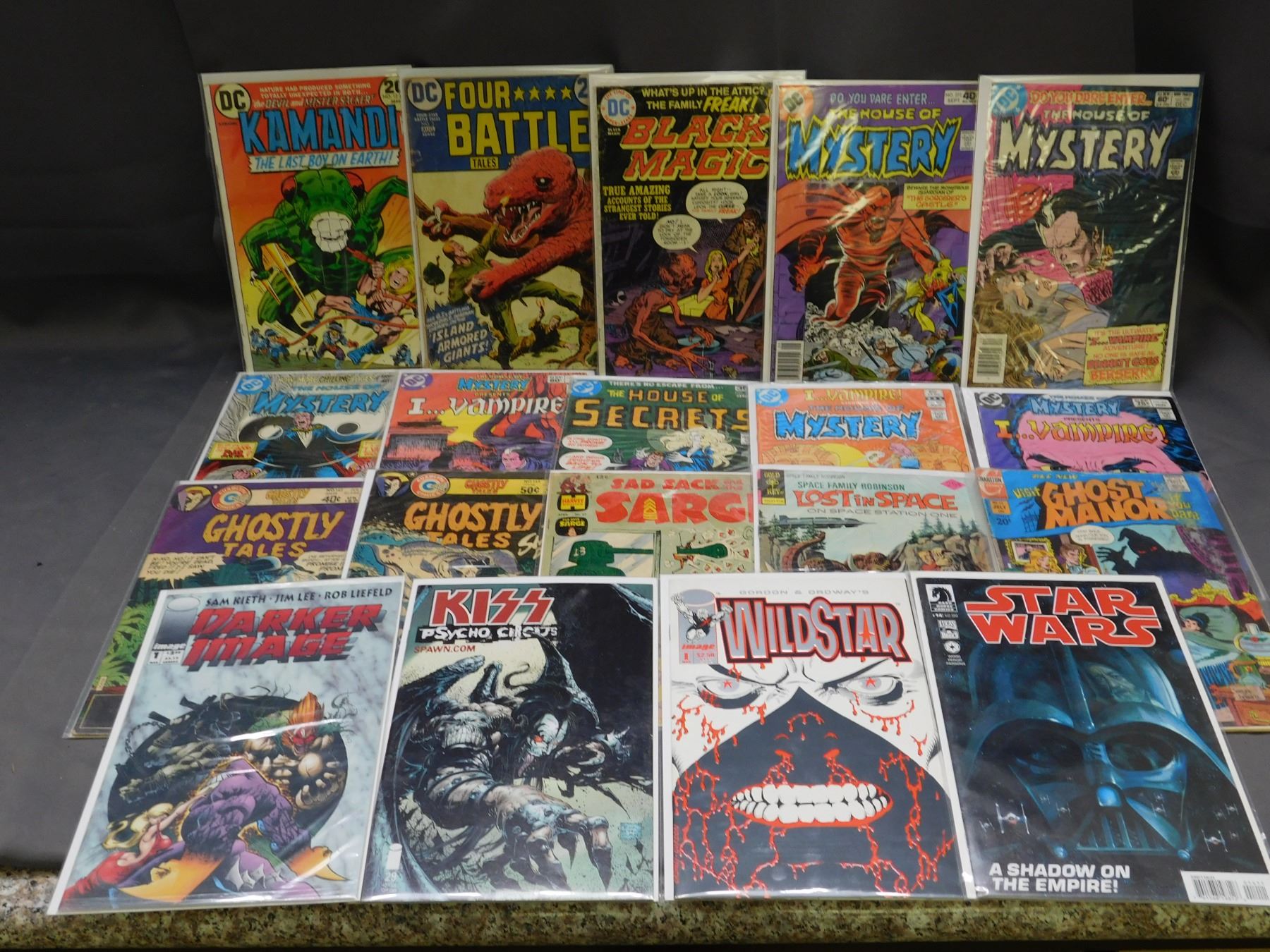 Lot of 19 DC Comics, Gold Key, Hroror, House of Mystery, Black Magic ...