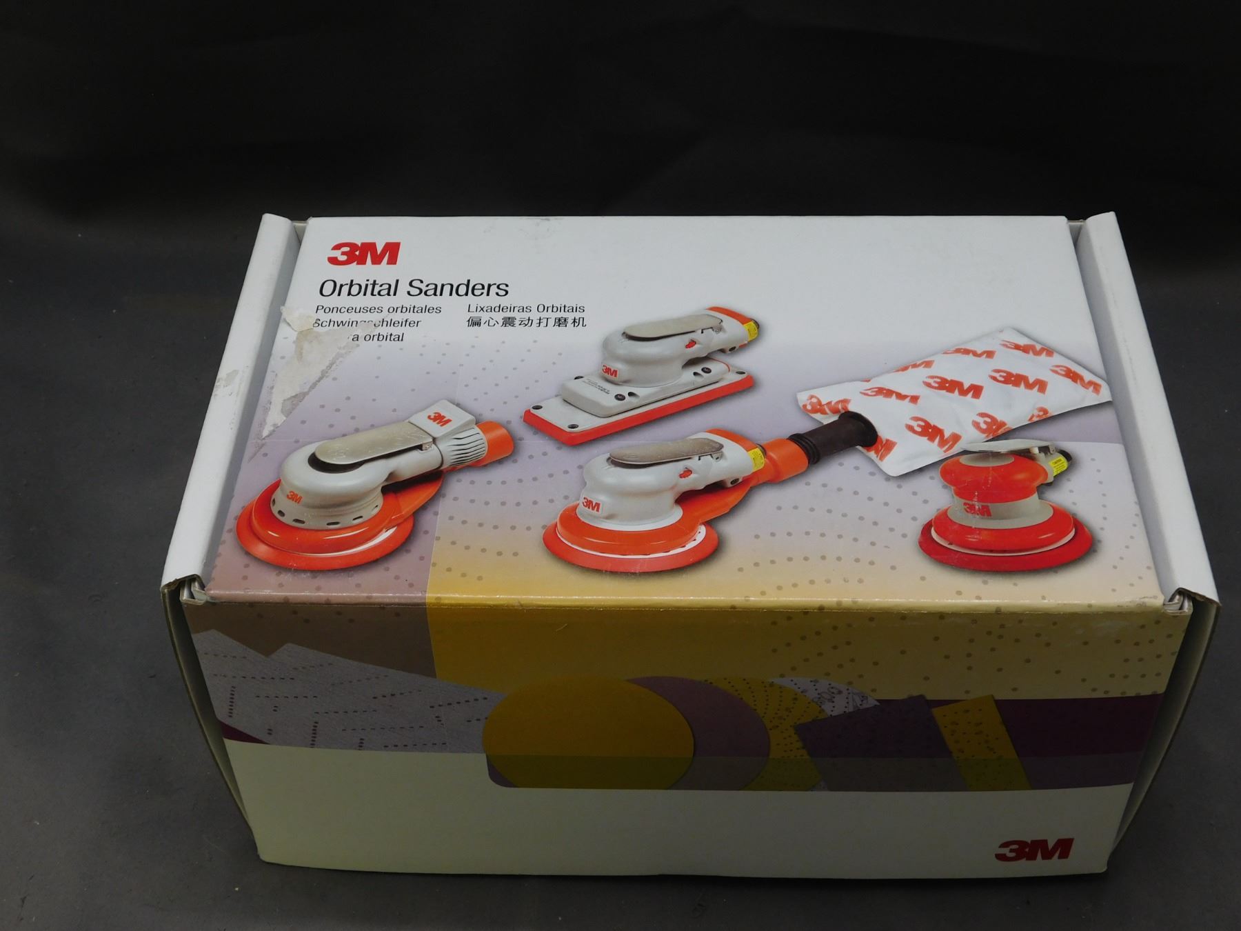 3M Random Orbital Sander Air Powered 5" 3/16" NOS Model 28708