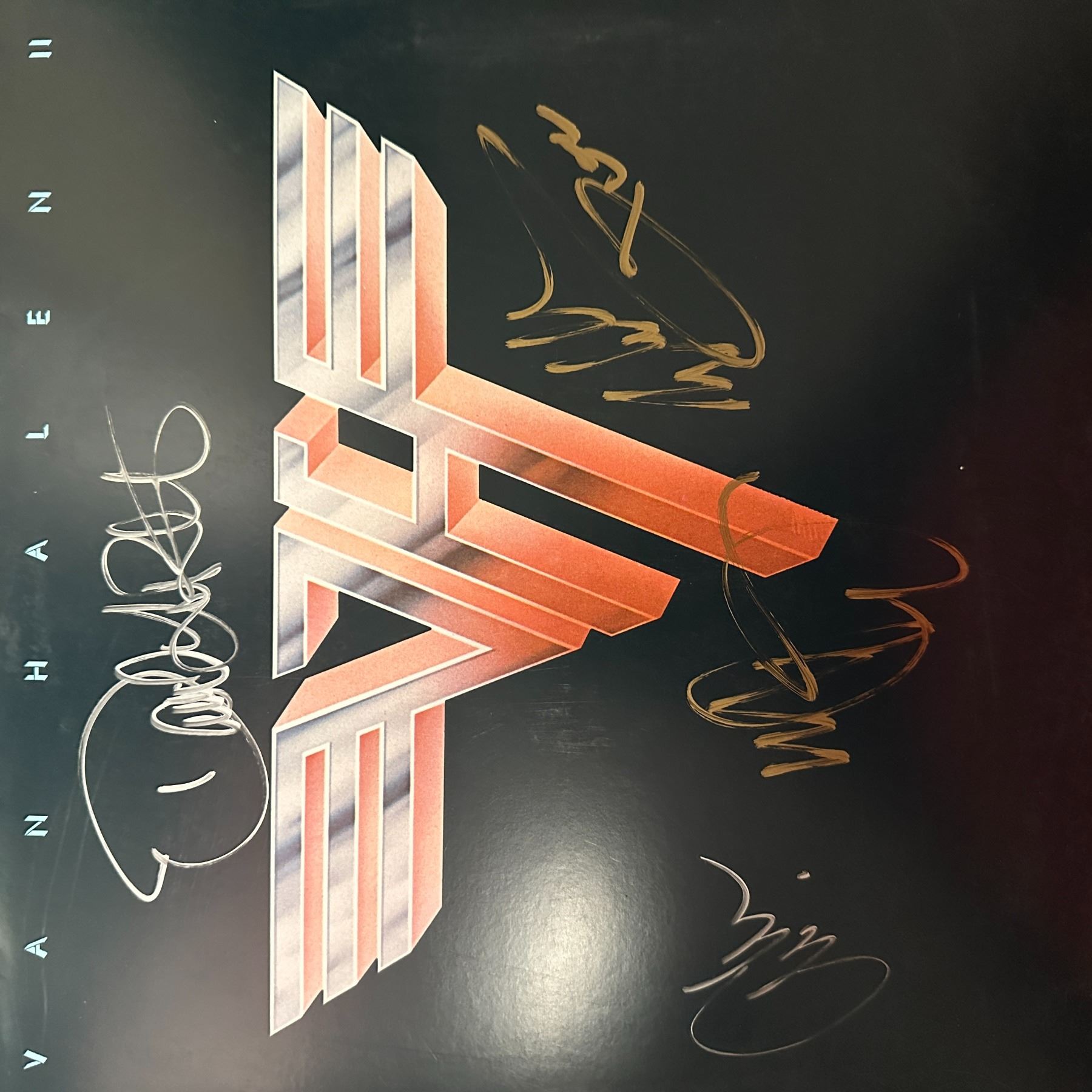 Van Halen Autographed Album
