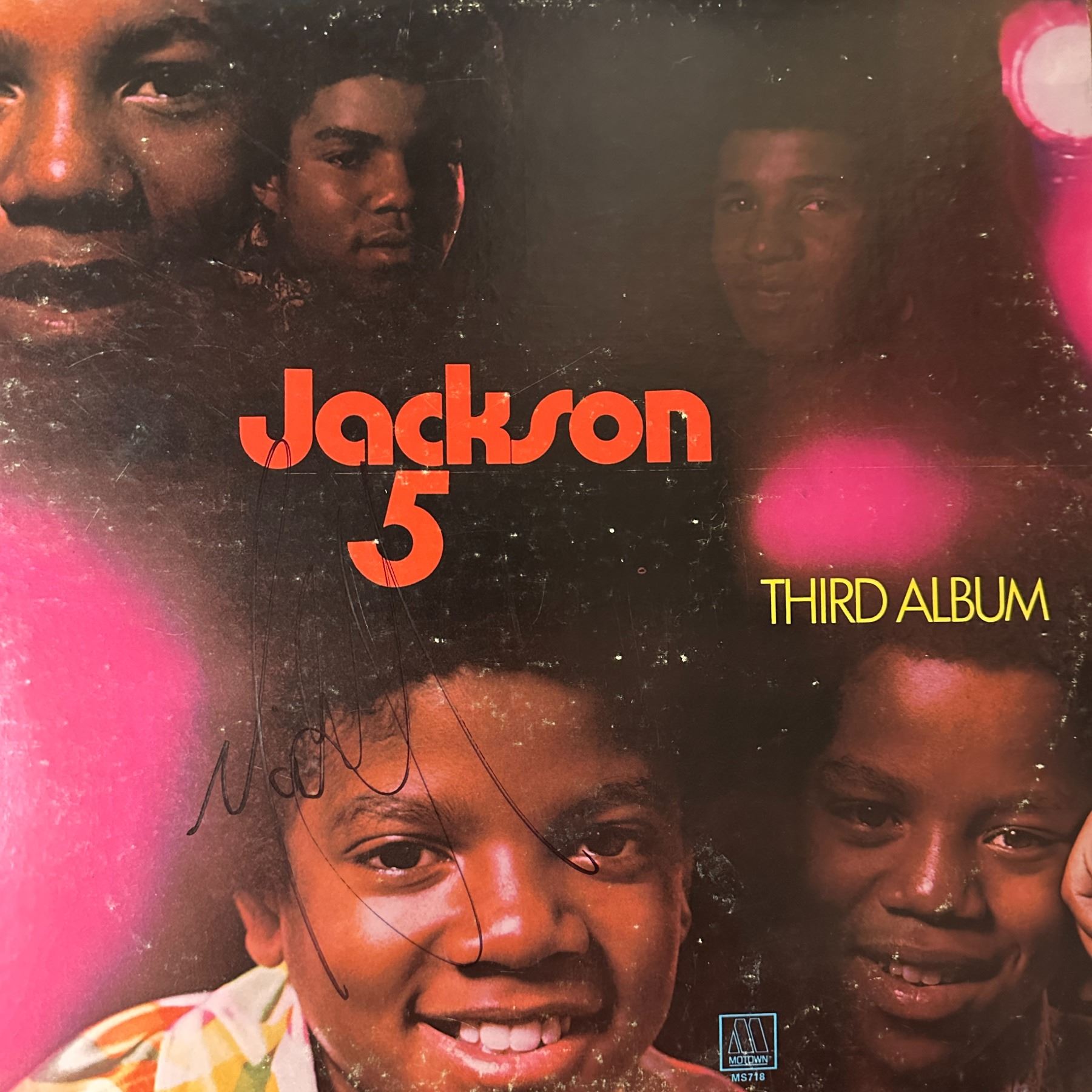 Michael Jackson Autographed Album