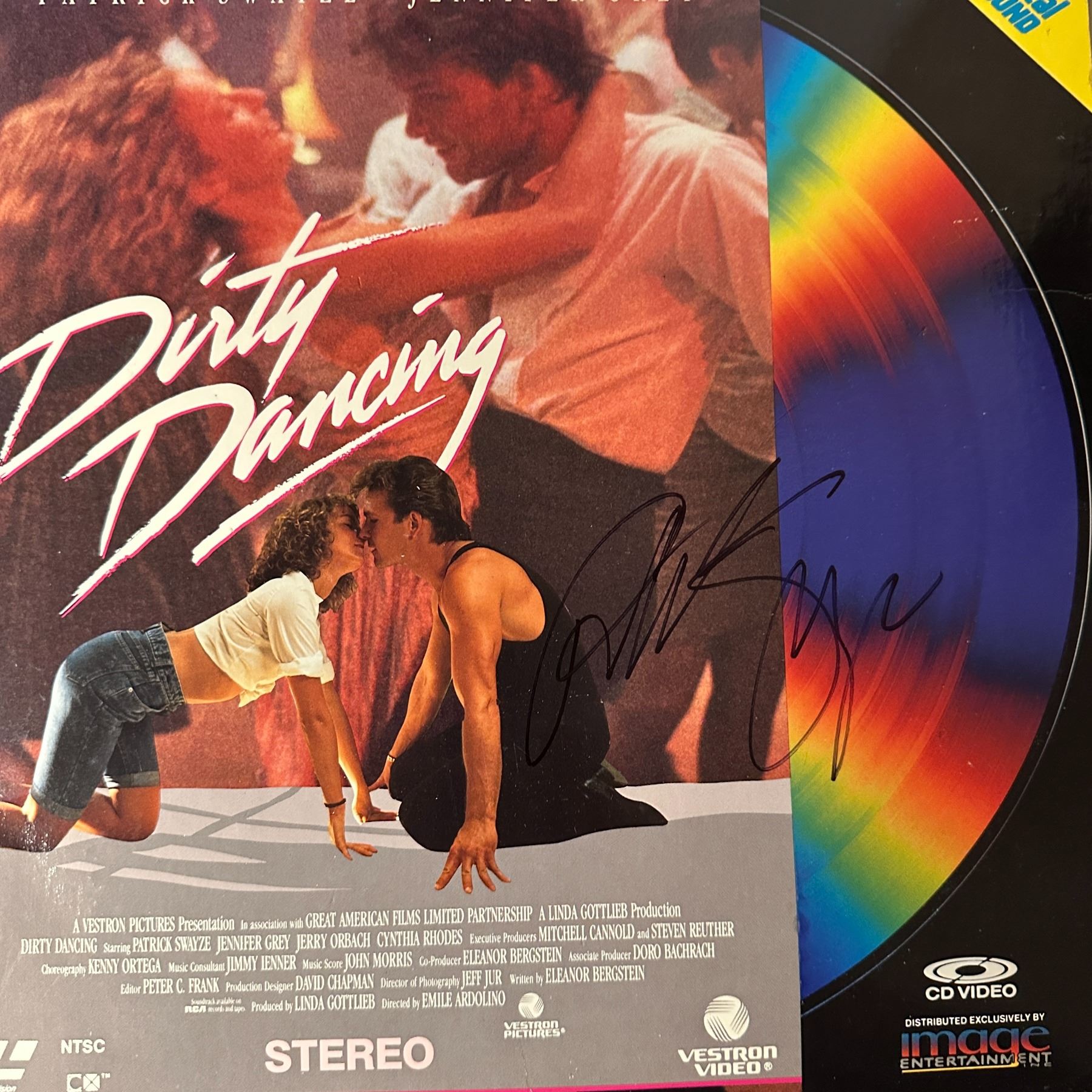 Patrick Swayze Autographed Album